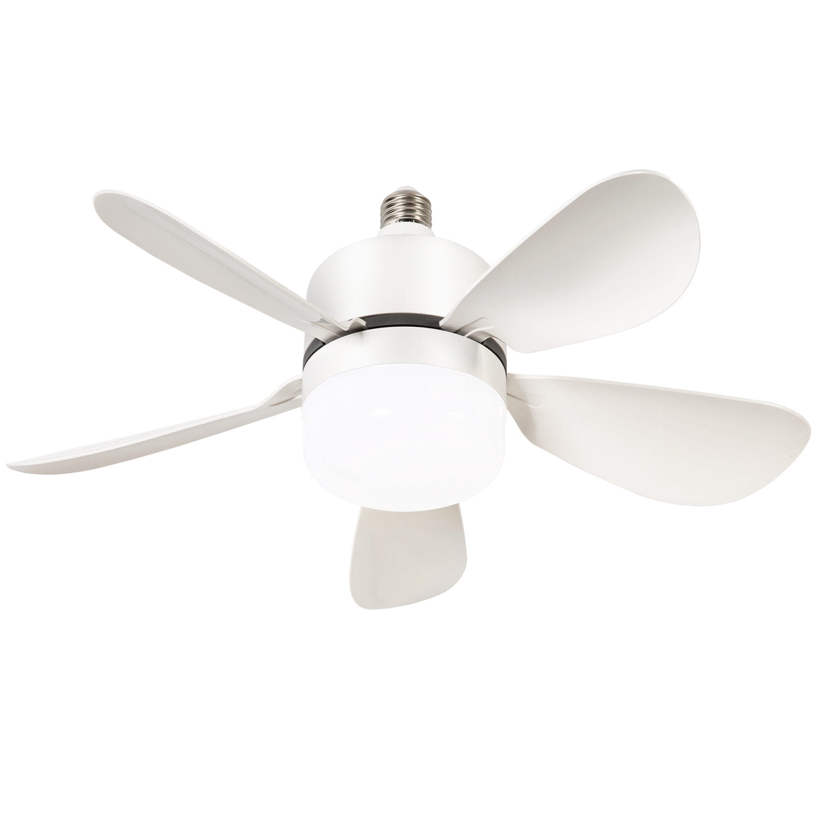 Socket Fan Light with Remote Control Screw Ceiling Fans with 3 Wind ...