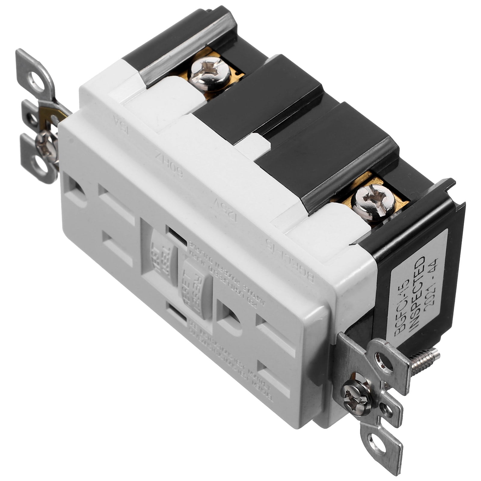 Socket Gfci Outlet 15 Amp Power Tounge Jack Wall Accessories Electric ...