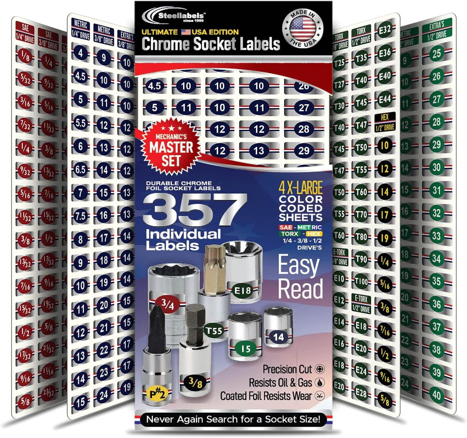 Socket Label Set - Walmart.com