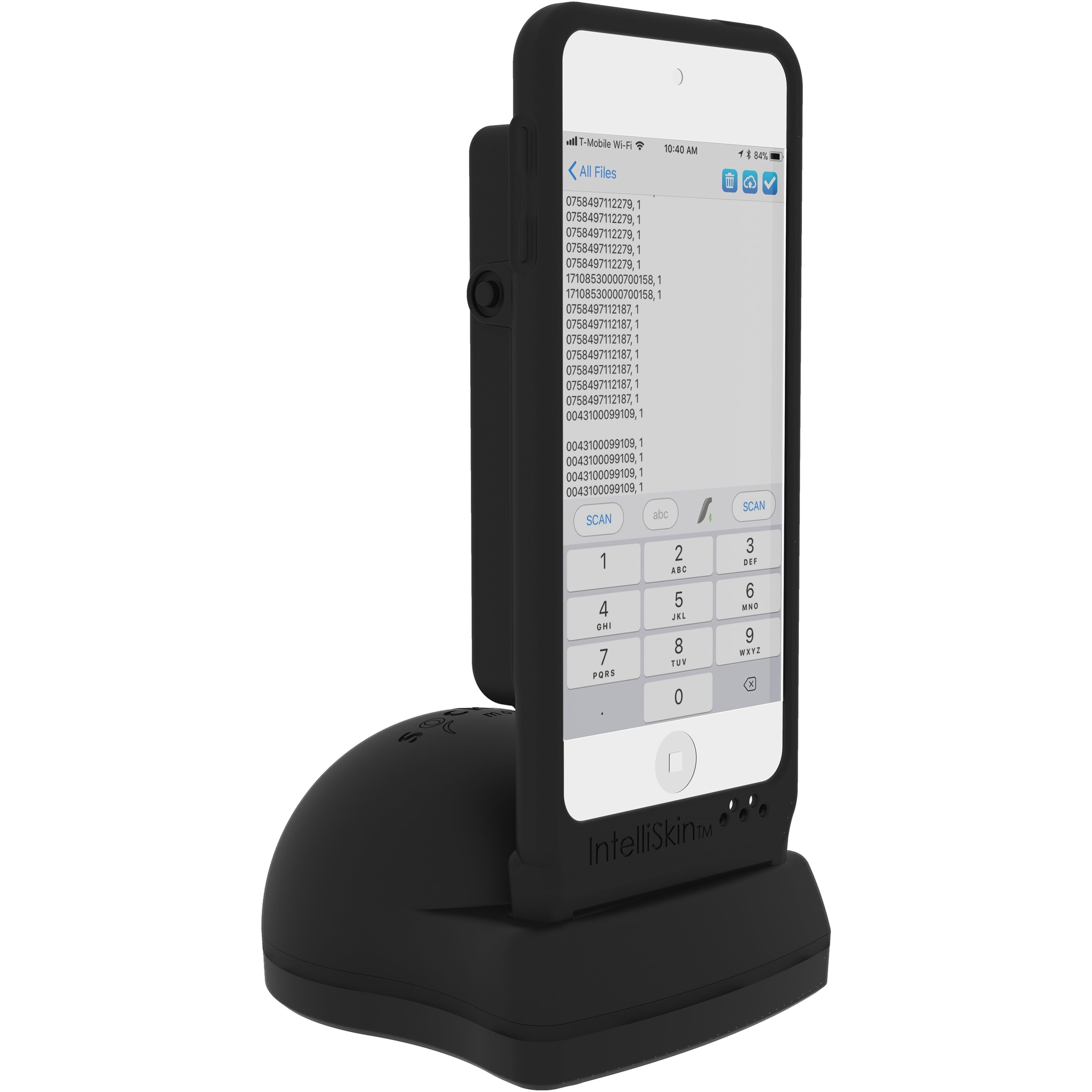 Socket Mobile DuraSled DS840 Universal Barcode Scanning Sled for iPod ...
