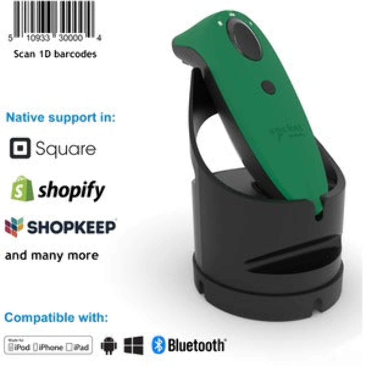 Socket Mobile S730 1D Laser Barcode Scanner - Walmart.com