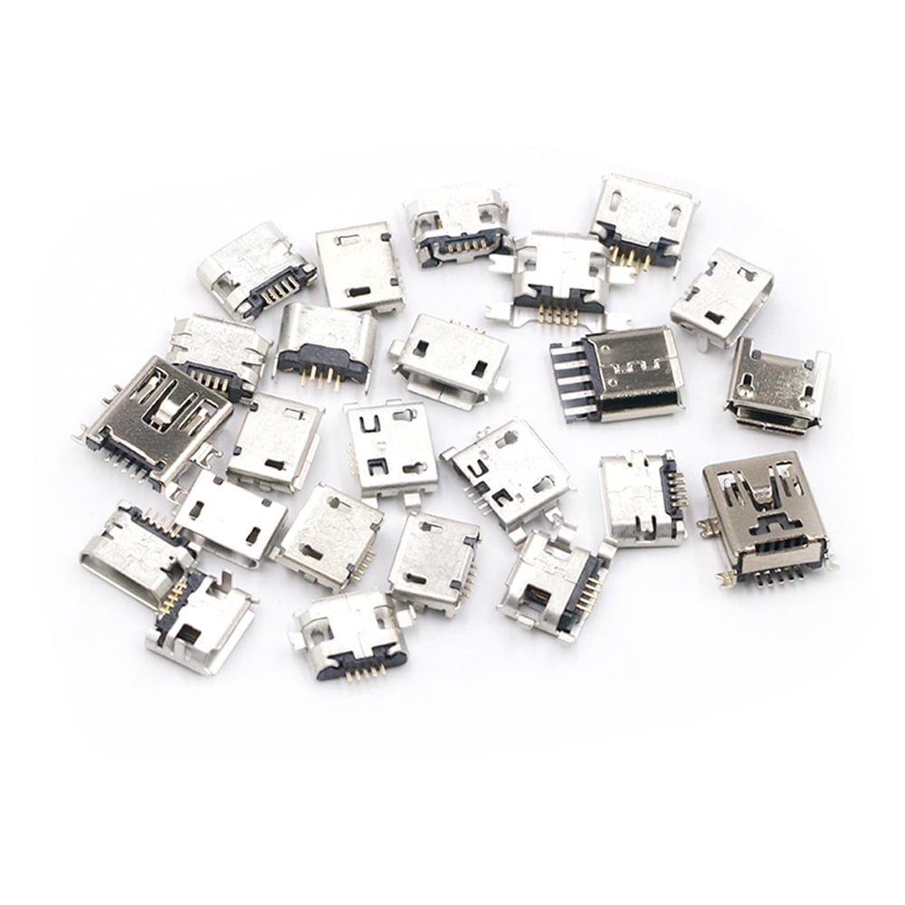 Socket Multi-specification USB Connector Pin Charge Female SMT Socket ...