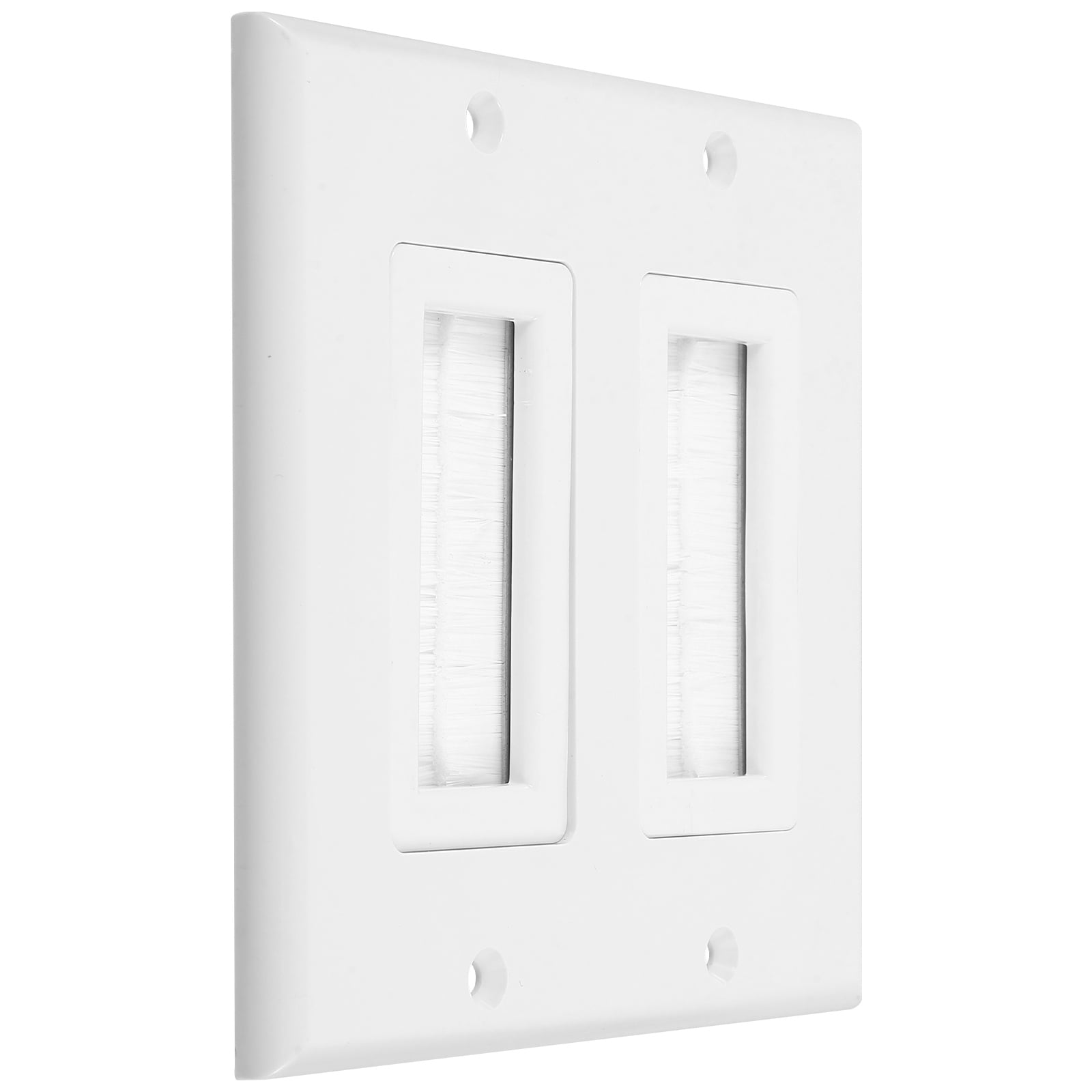 Socket Panel Receptacle Outlet Pass Through Wall Plate Tv Wall Outlet ...