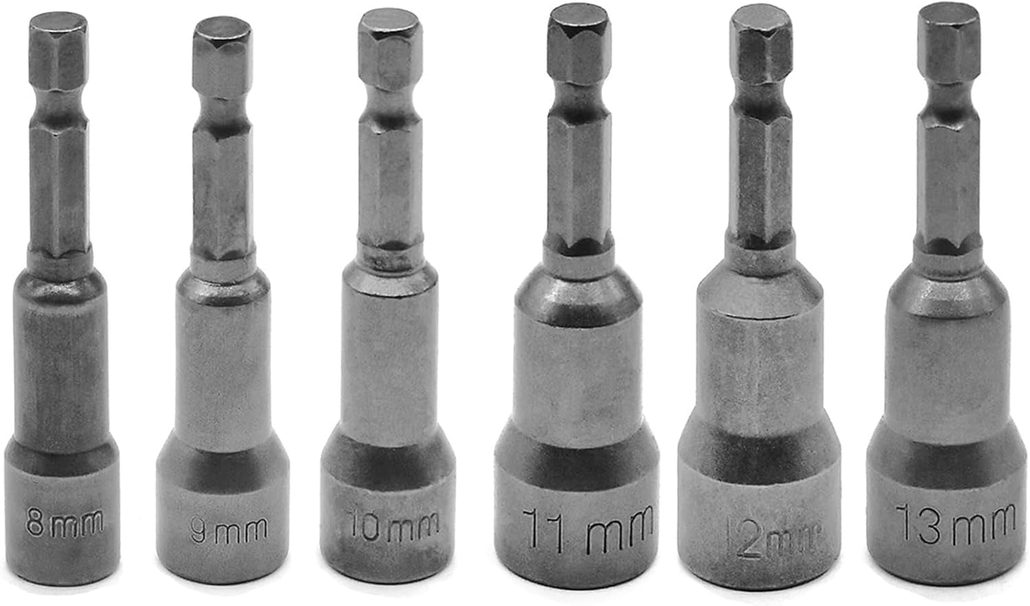 Socket Screw Sleeve Nozzles Nut 1/4" Hexagonal Screwdriver Set Hexagon ...
