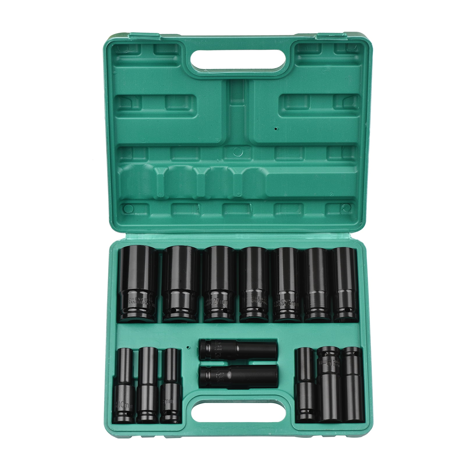 Socket,Socket Set 15-piece 1/2inch Drive Socket Cr-v Material With ...