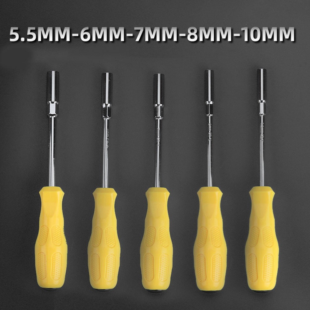 Socket Wrench Screw Driver Hex Nut Hand Tool Hex Socket Screwdriver 5 ...