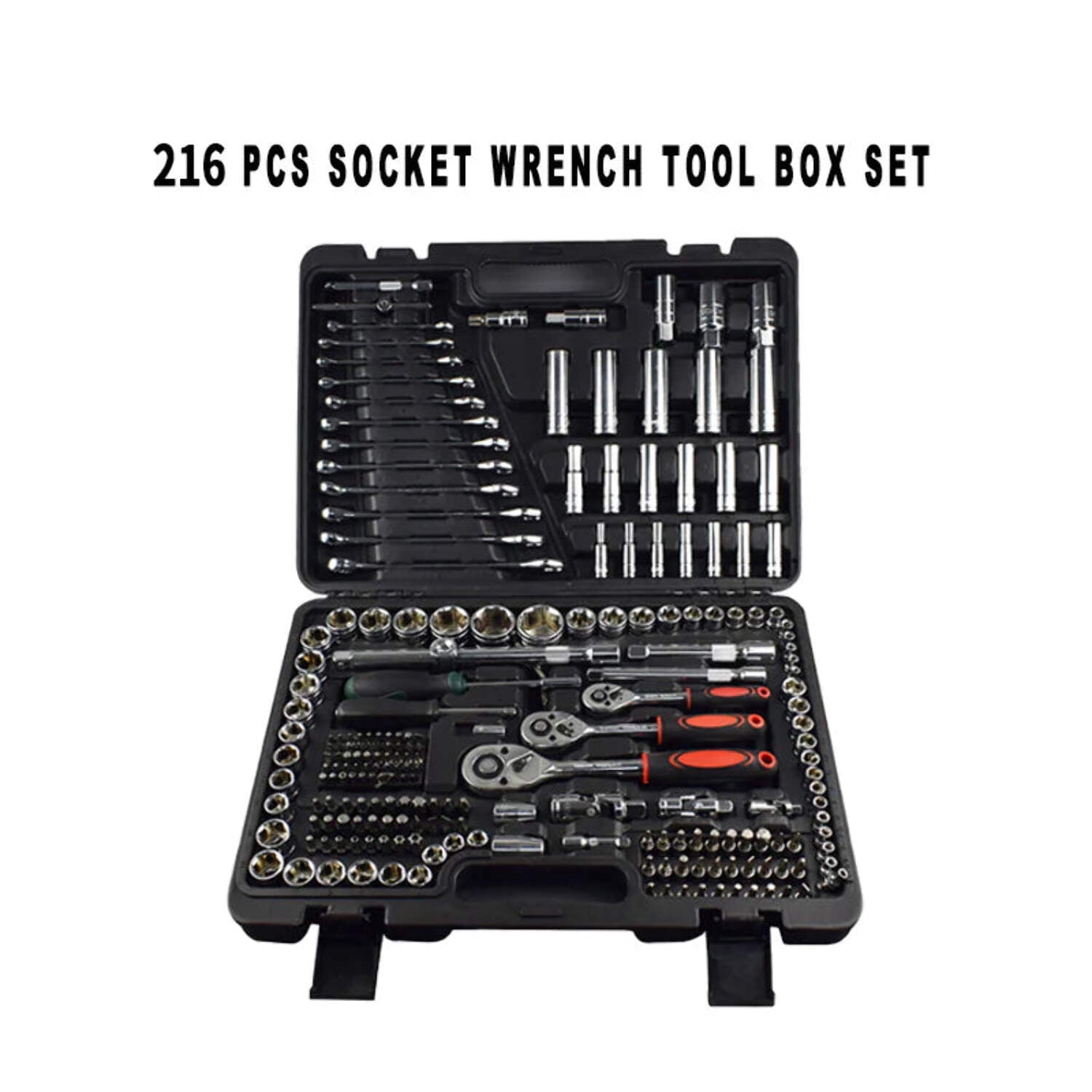 216 Piece Socket Wrench Set - Walmart.com