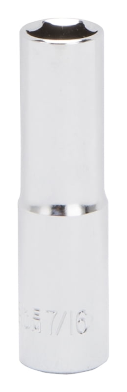 Vulcan MT6495618 Drive Socket, 7/16 in Socket, 3/8 in Drive, 6-Point ...