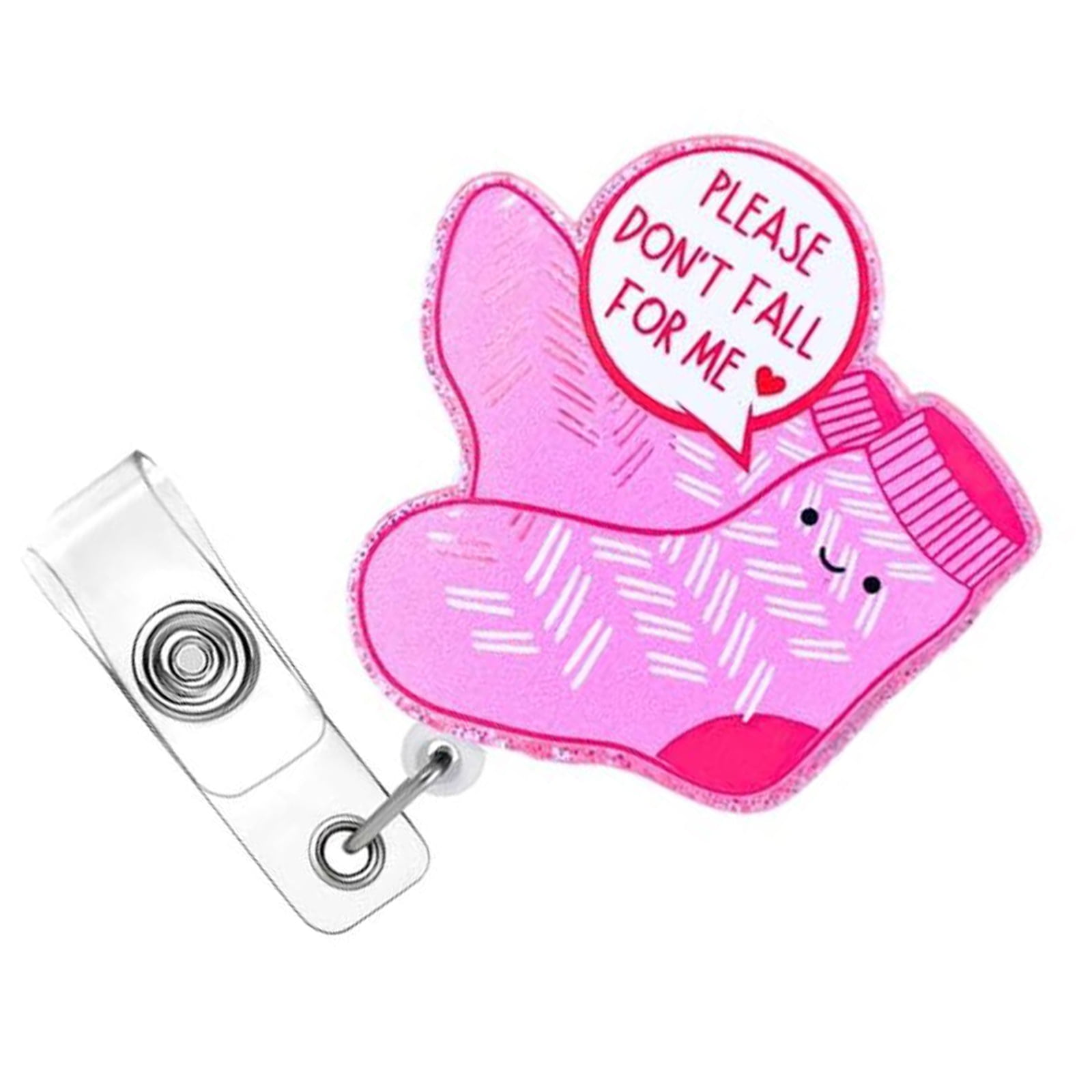 Socks Badges Holder with Metal Clip Nurse Doctor Badges Holder ...