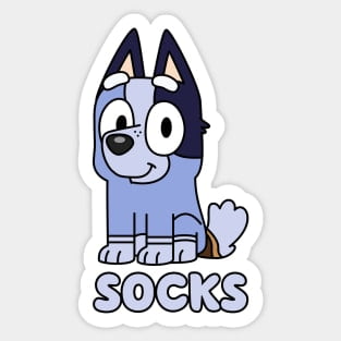 Socks Bluey Friends Sticker Bluey Stickers For Kids, Bluey Stickers ...