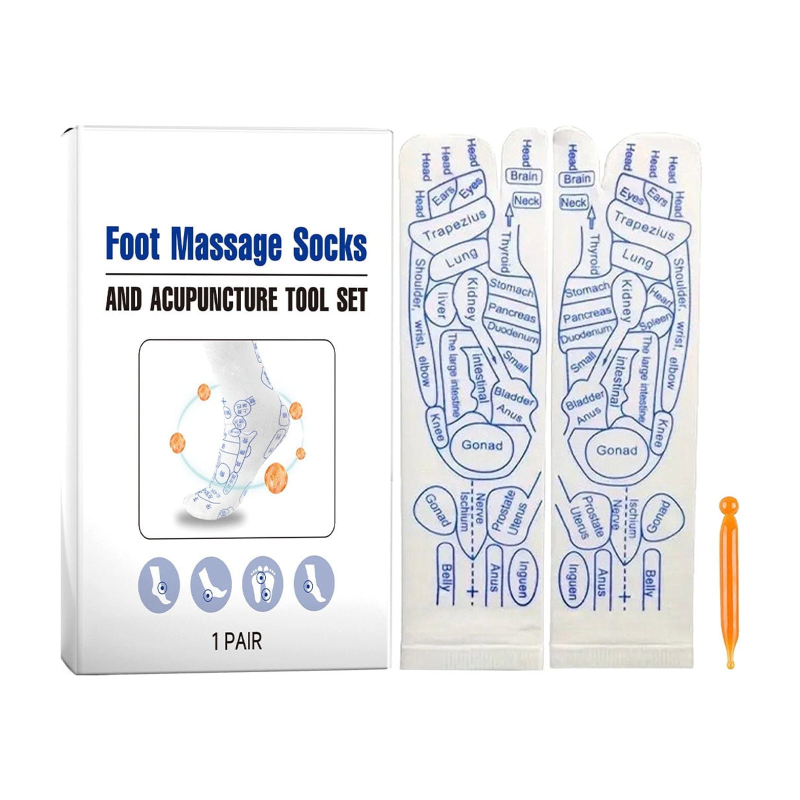 Socks For With Massage Acupressure Tool Kit For Set Of Socks For ...
