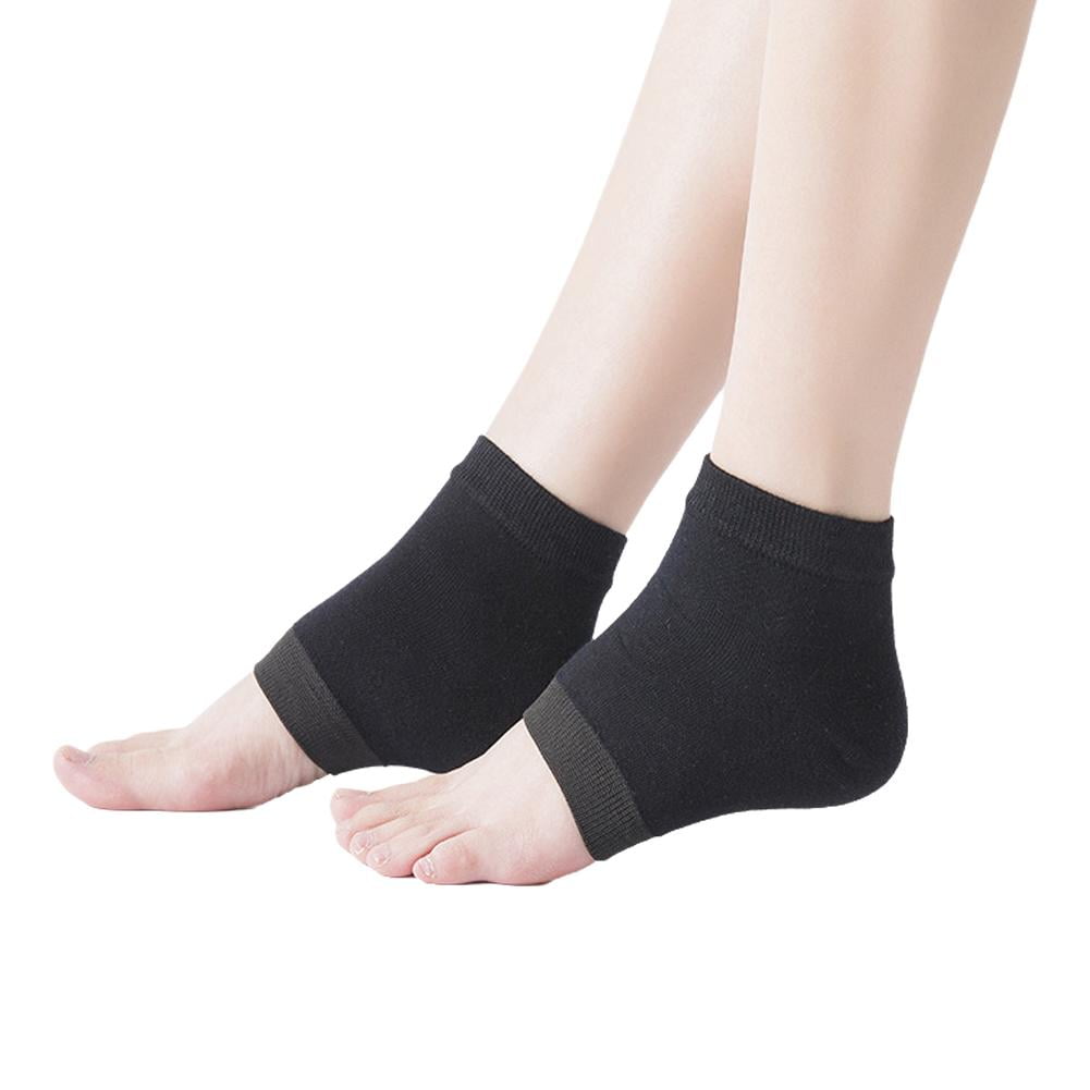Socks Heel Protector Sleeve Heel Spur Pads Relief Plantar Feet Care ...
