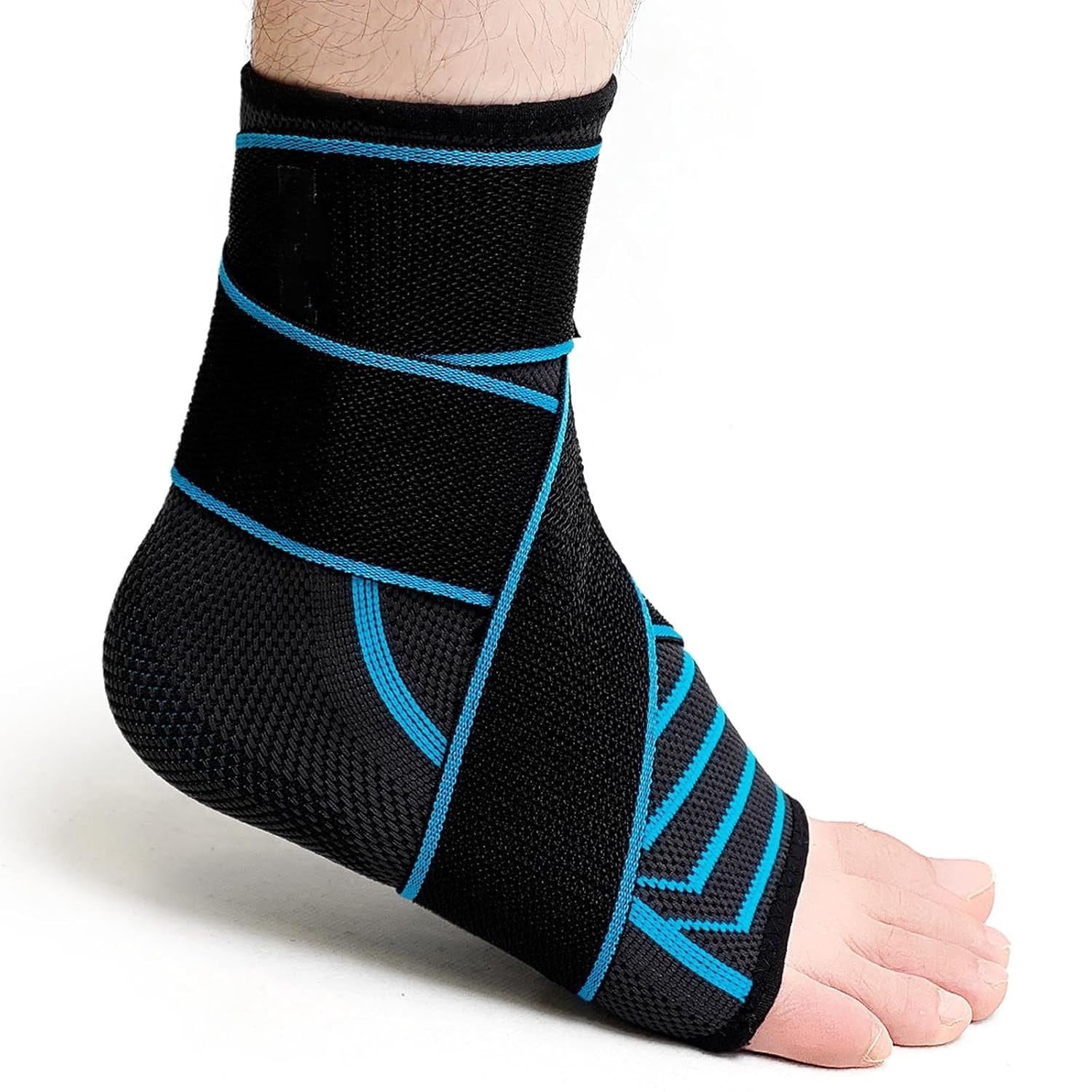 Ankle Brace, 1 Pcs Lofir Ankle Support Wrap Compression Sleeve For ...