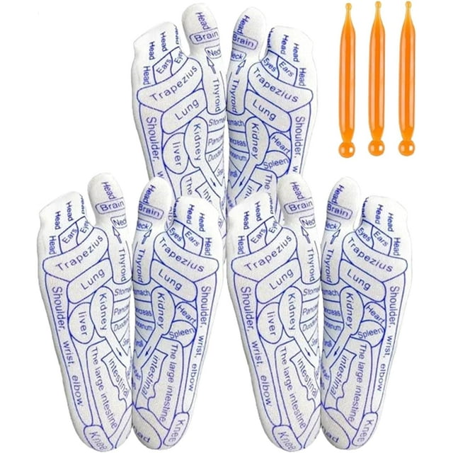Socks, Reflexology Socks with Tools, Acupressure Socks, Acupuncture ...