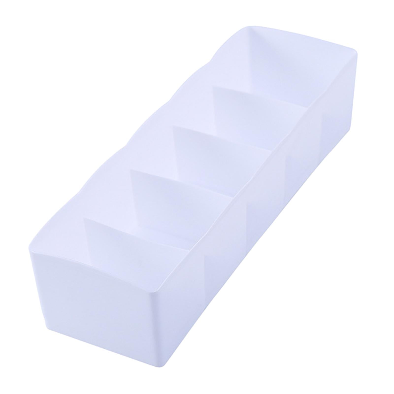 Socks Storage Boxes Lingeries Storage Bins 5 Cells Durable Socks Tidy ...