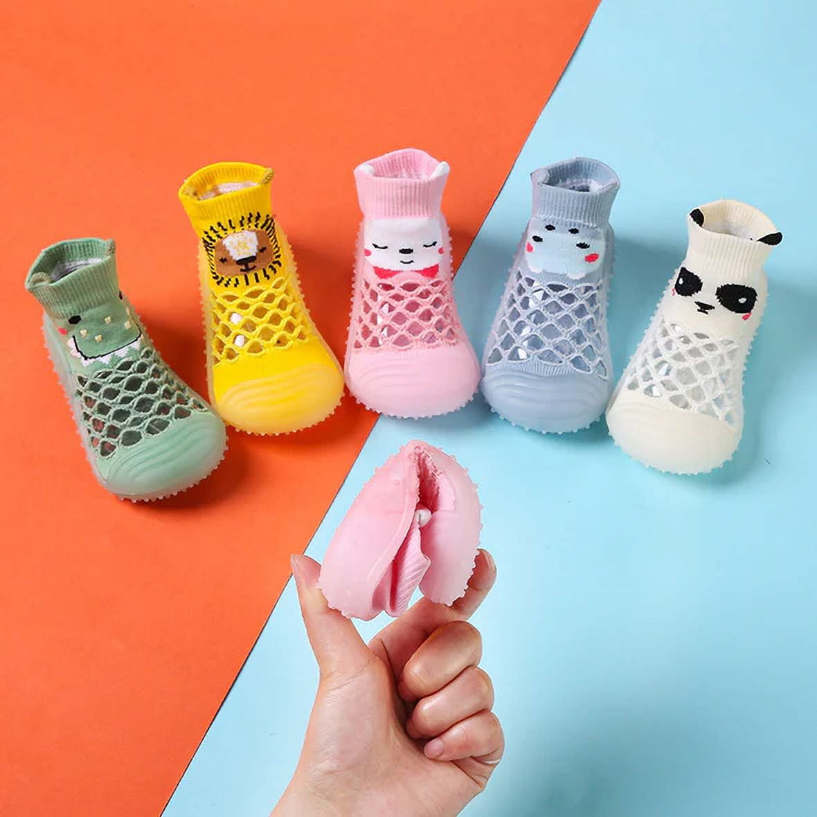 Socks Toddle - Snuggles Sock Shoes White - Walmart.com