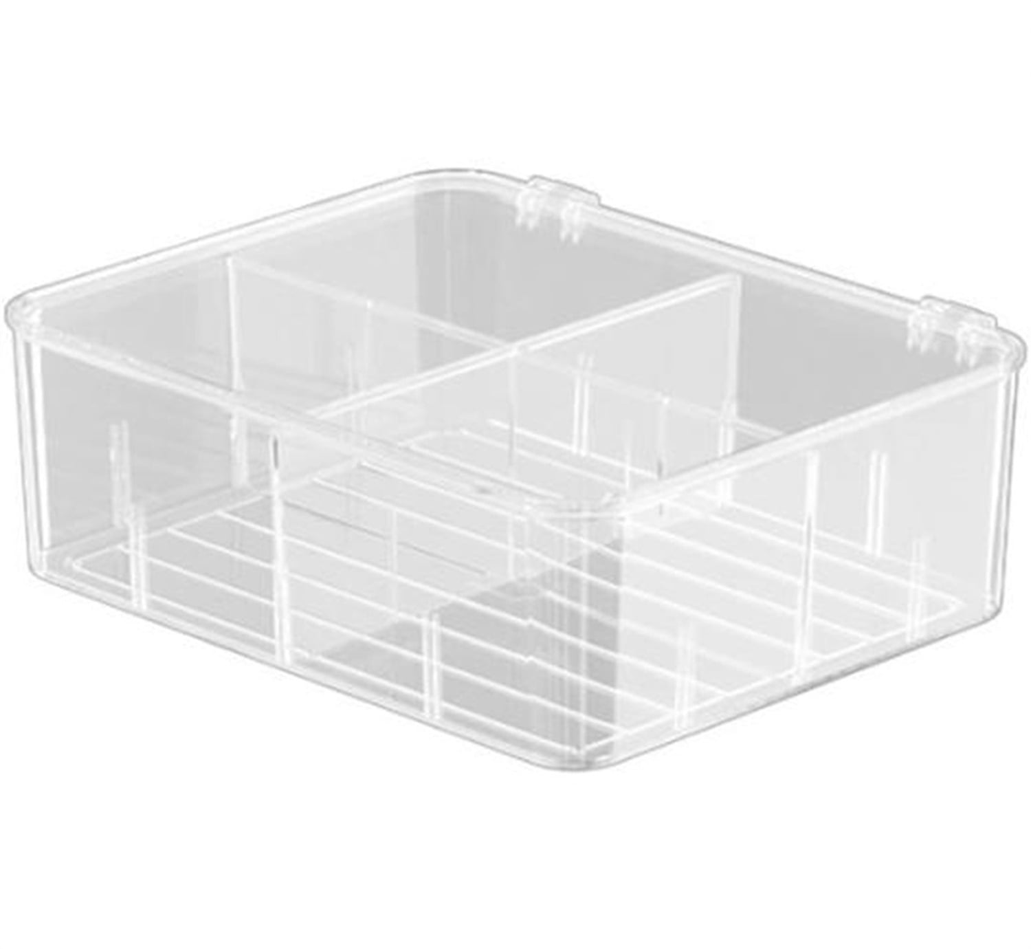 Socks Underwear Drawer Organzier with Dividers,Bexikou 4 Compartment ...