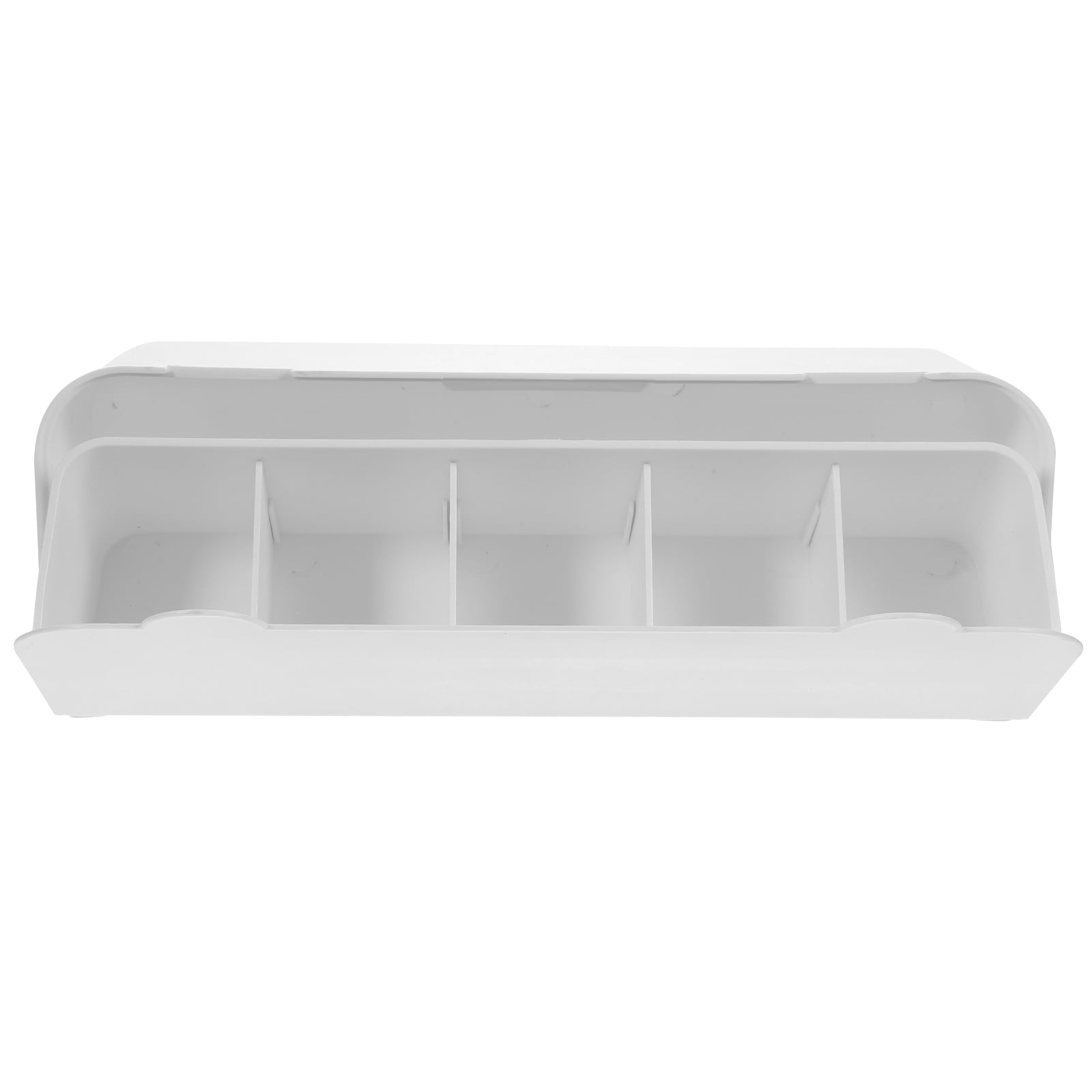 Raindrops Rectangular Wall Mount Organizer Box White PP 1Set Space ...