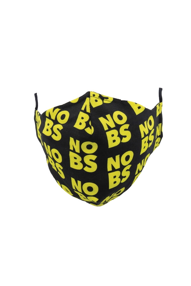 Socksmith Fun Designed Masks - One Size Fits All (Nobs - Black, 1-Pack ...