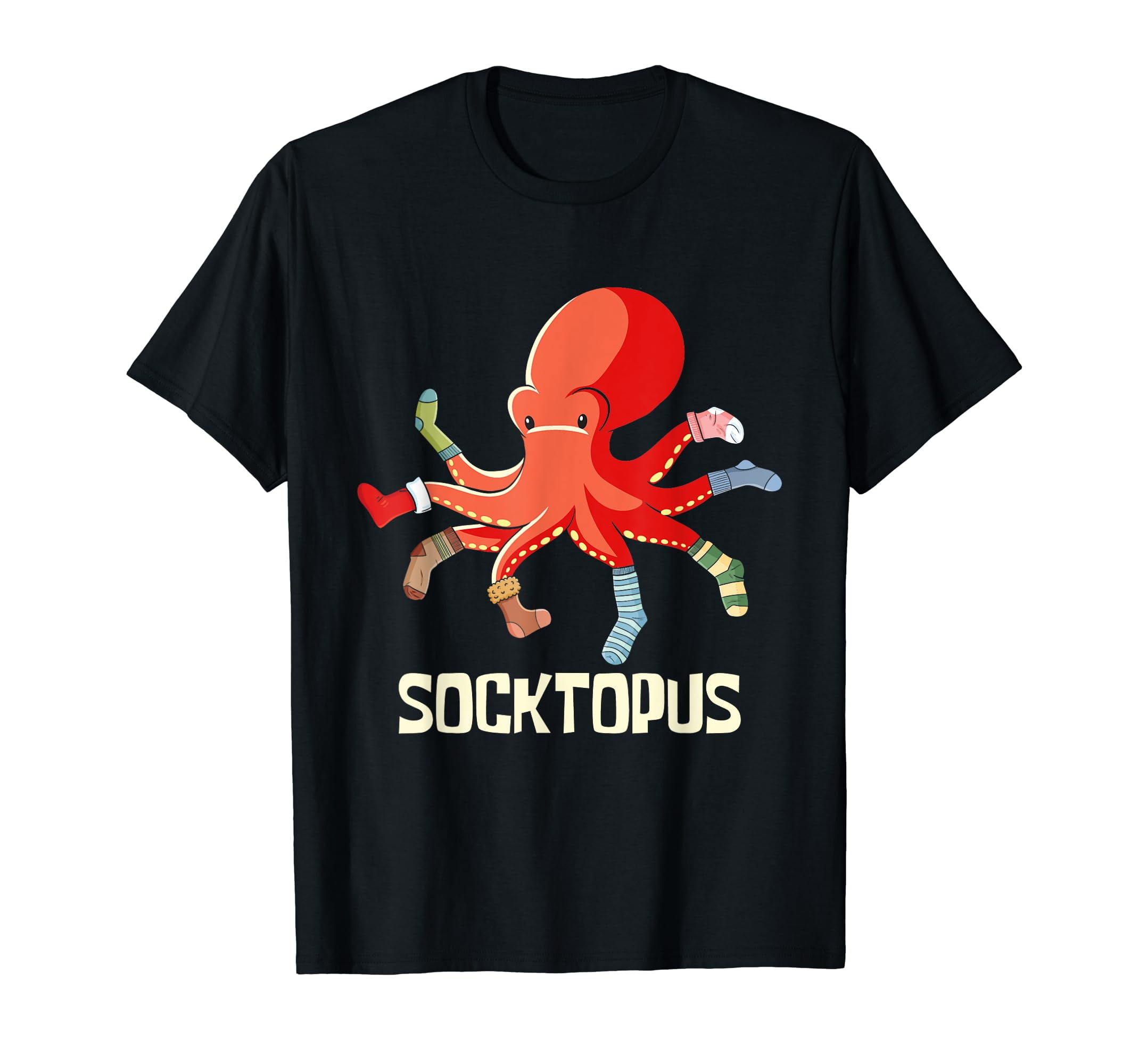 Socktopus - Octopus Lover Sea Creature Marine Scuba Diver T-Shirt ...