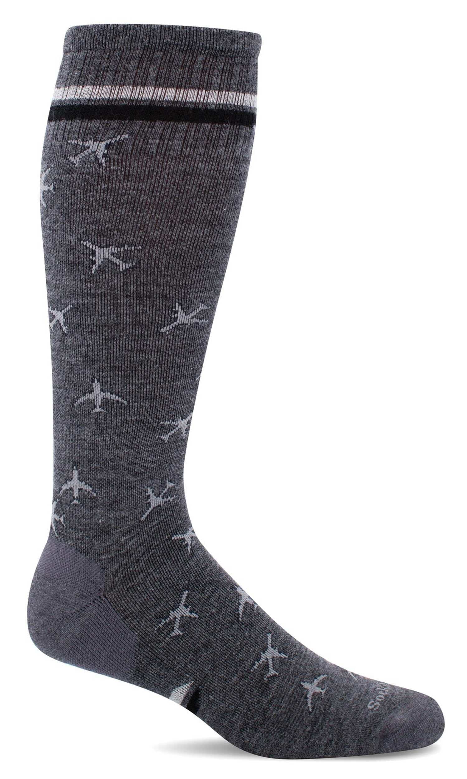 Sockwell Men's In Flight Moderate Graduated Compression Socks Medium ...
