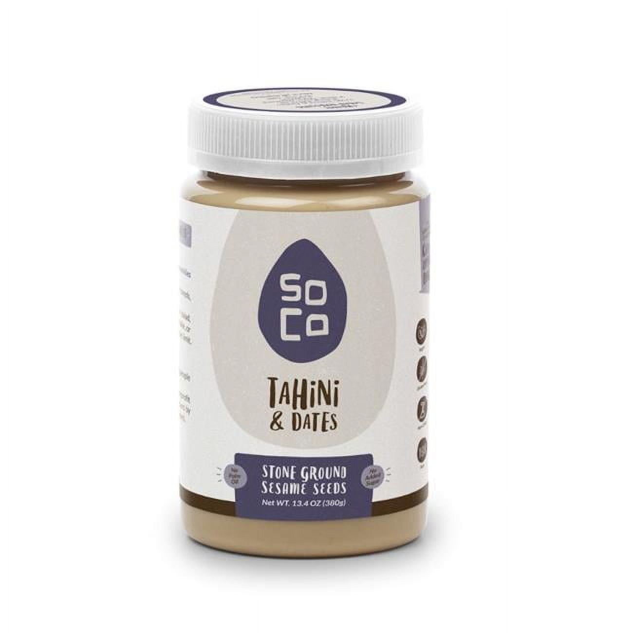 Soco - Artisanal Tahini, 13.4oz | Multiple Flavors - Walmart.com
