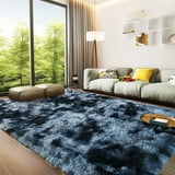 Socofuz 6x9ft Modern Super Soft Fluffy Plush Rug for Bedroom Faux Fur ...
