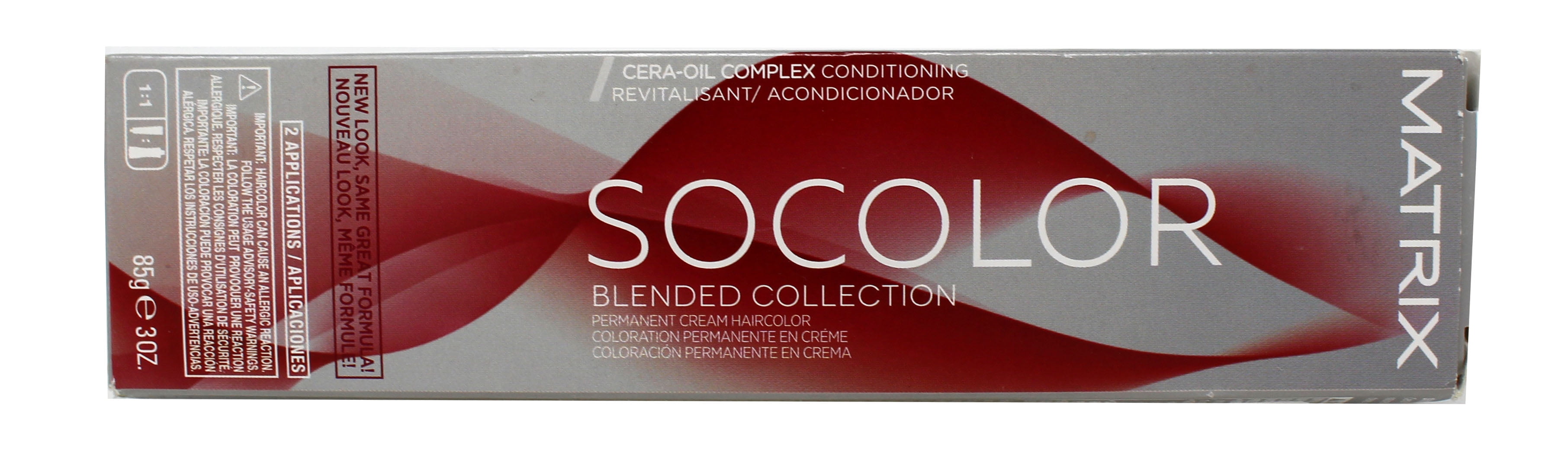 Socolor Blended Collection Permanent Haircolor 3 oz. 8M - Walmart.com