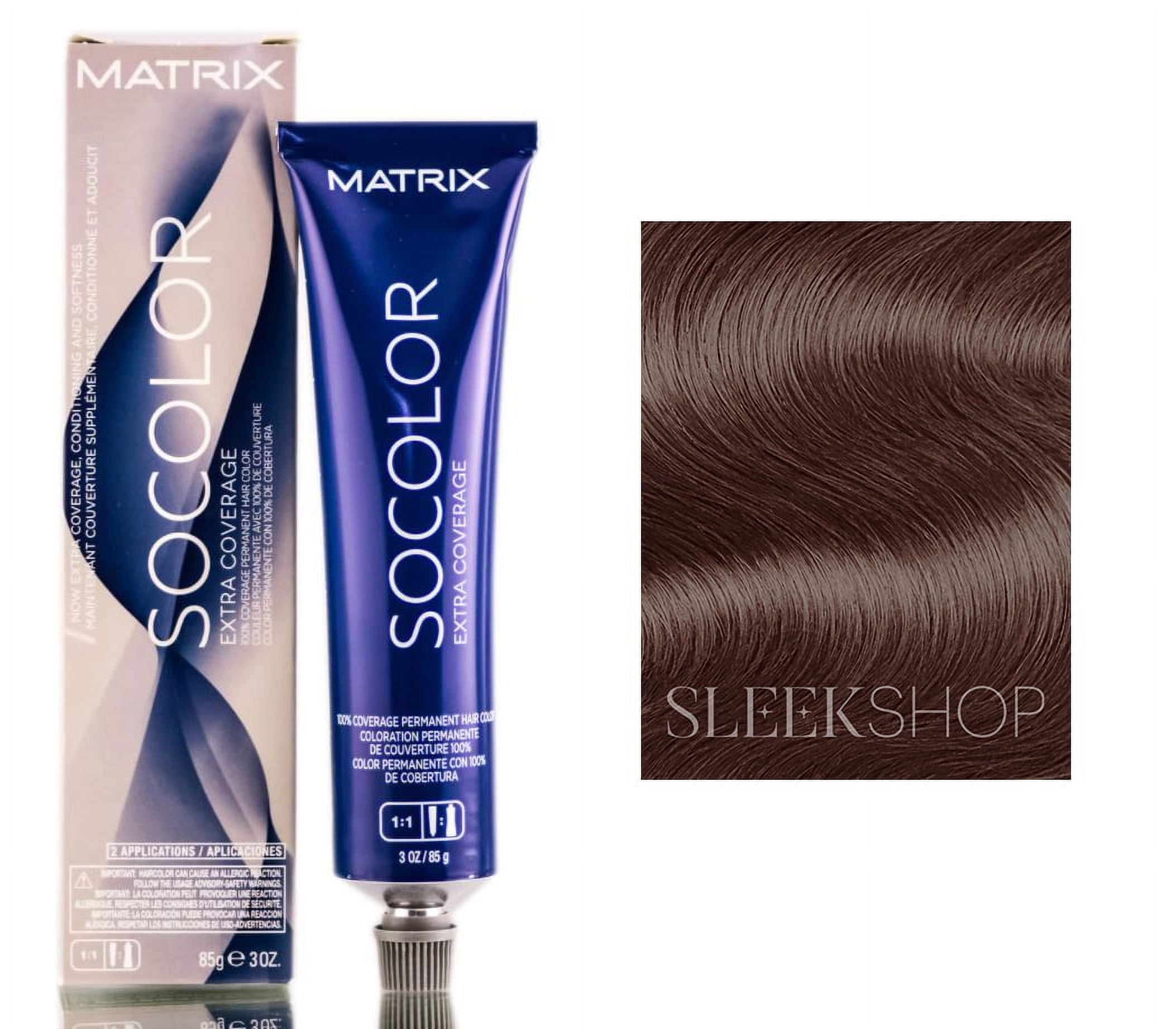 Socolor Extra Coverage Permanent Haircolor - 505M Medium Brown Mocha by ...