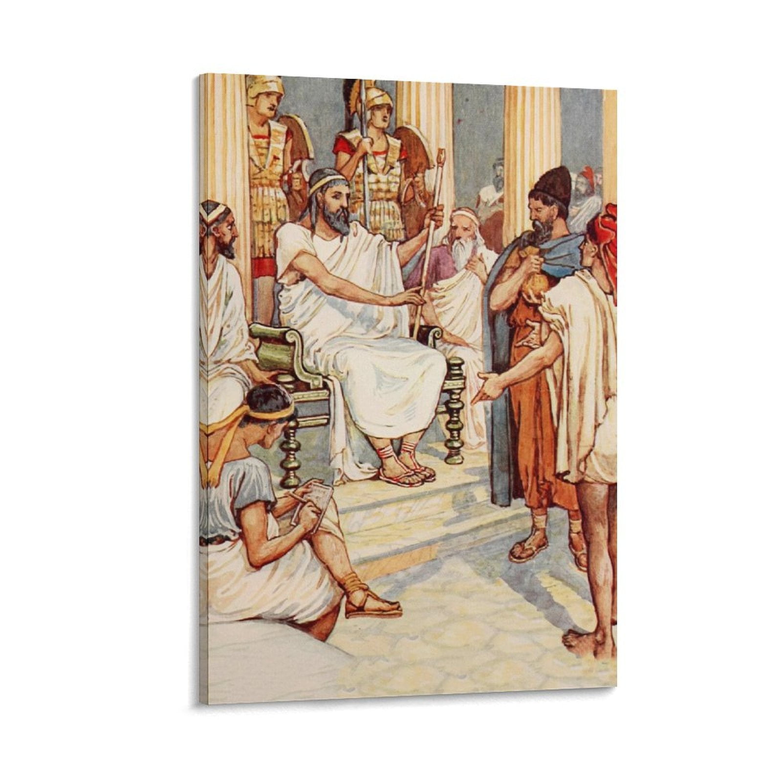 Socrates Greek Philosopher Poster (22) Gifts Canvas Painting Poster ...