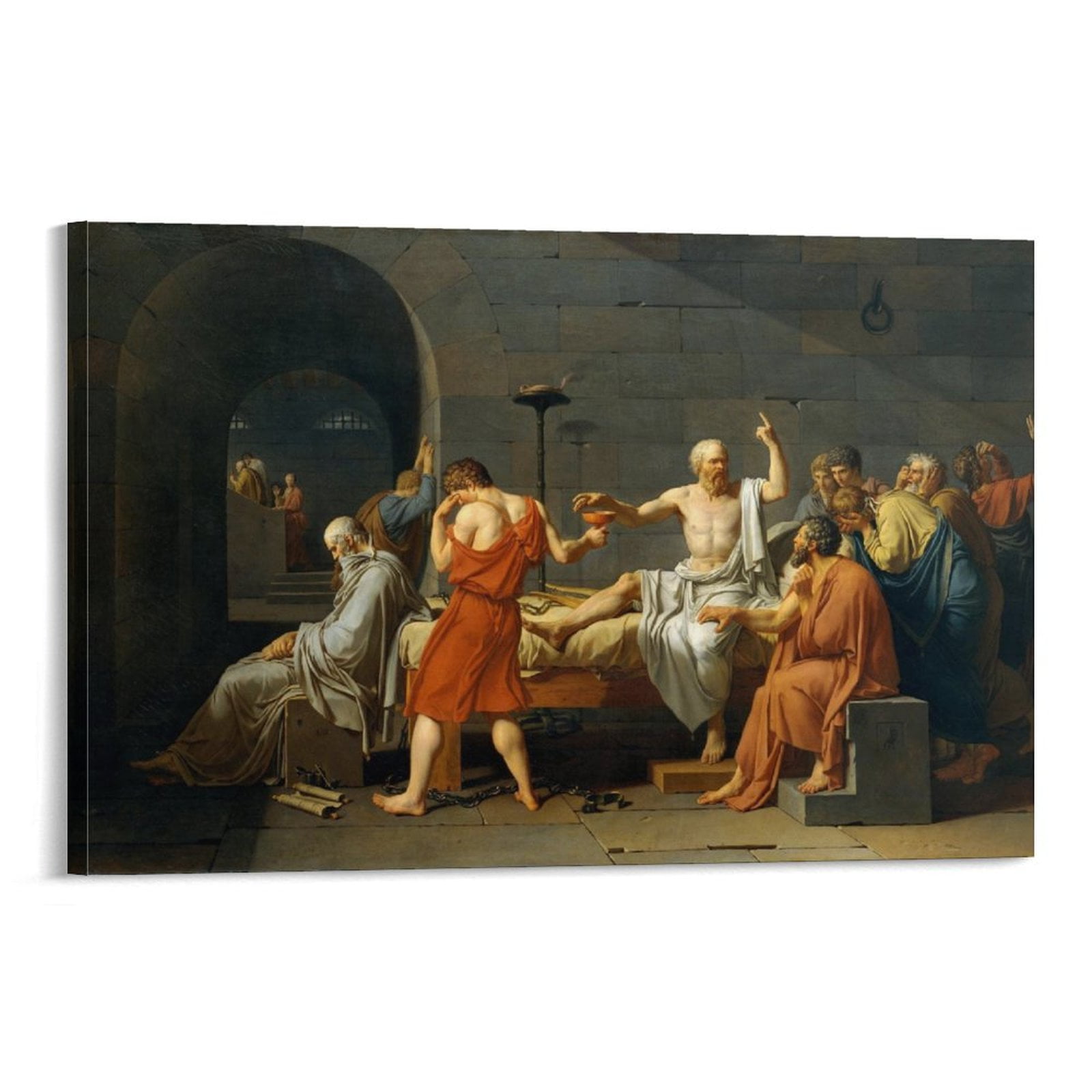 Socrates Greek Philosopher Poster (5) Canvas Poster Wall Art Picture ...