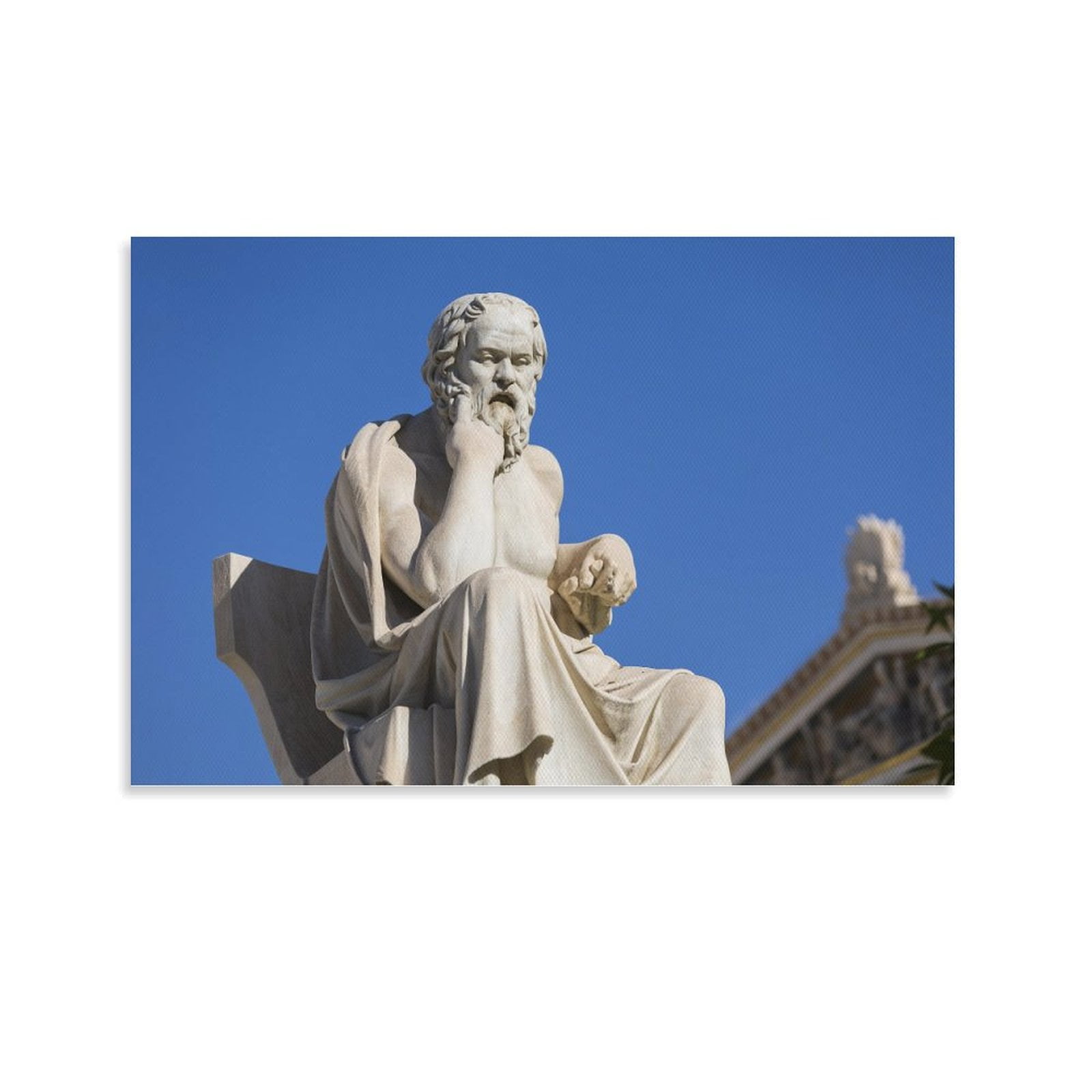 Socrates Greek Philosopher Poster (7) Canvas Art Poster and Wall Art ...