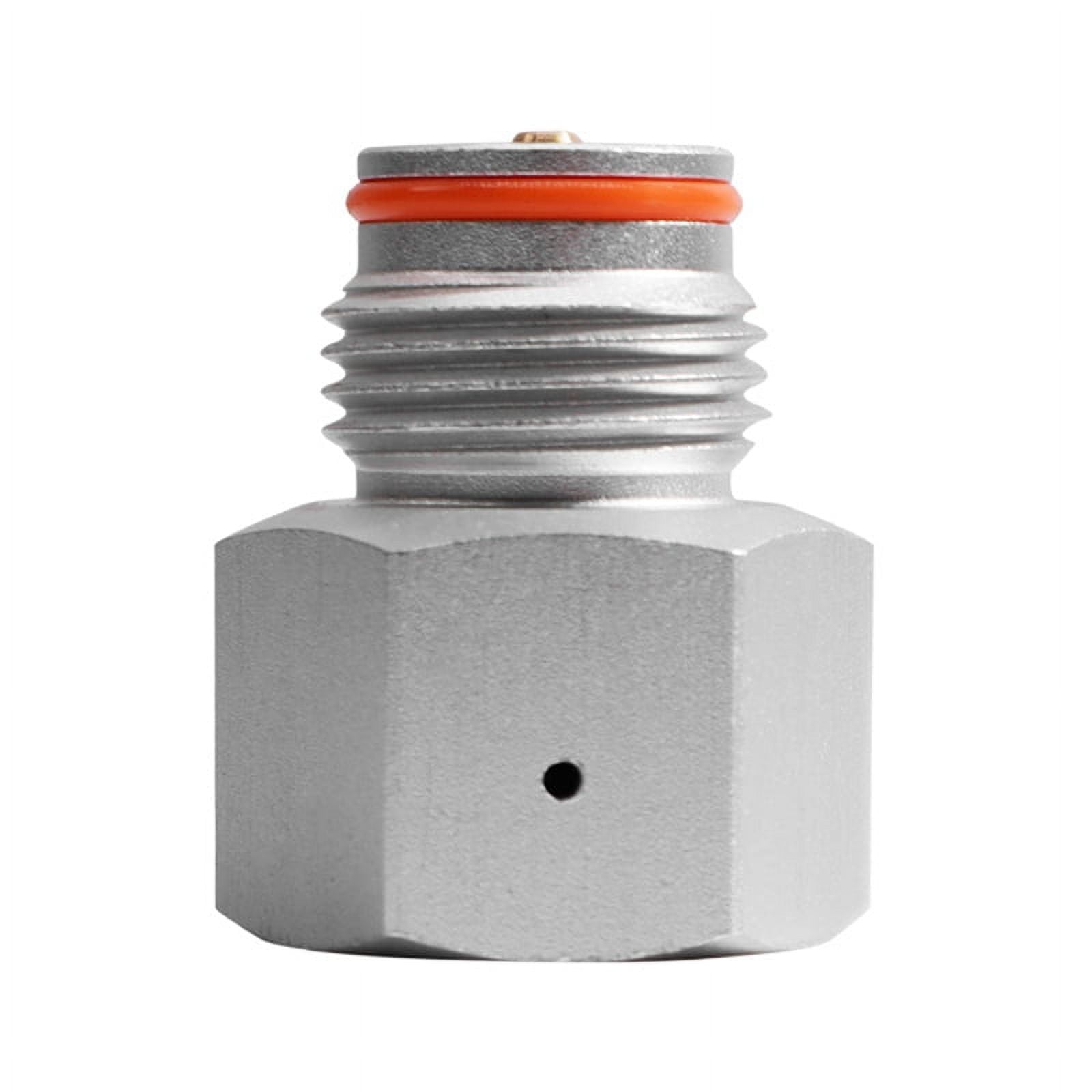 Soda CO2 Pressure Regulator Adapter,Female TR21-4 Soda Cylinder to Male ...