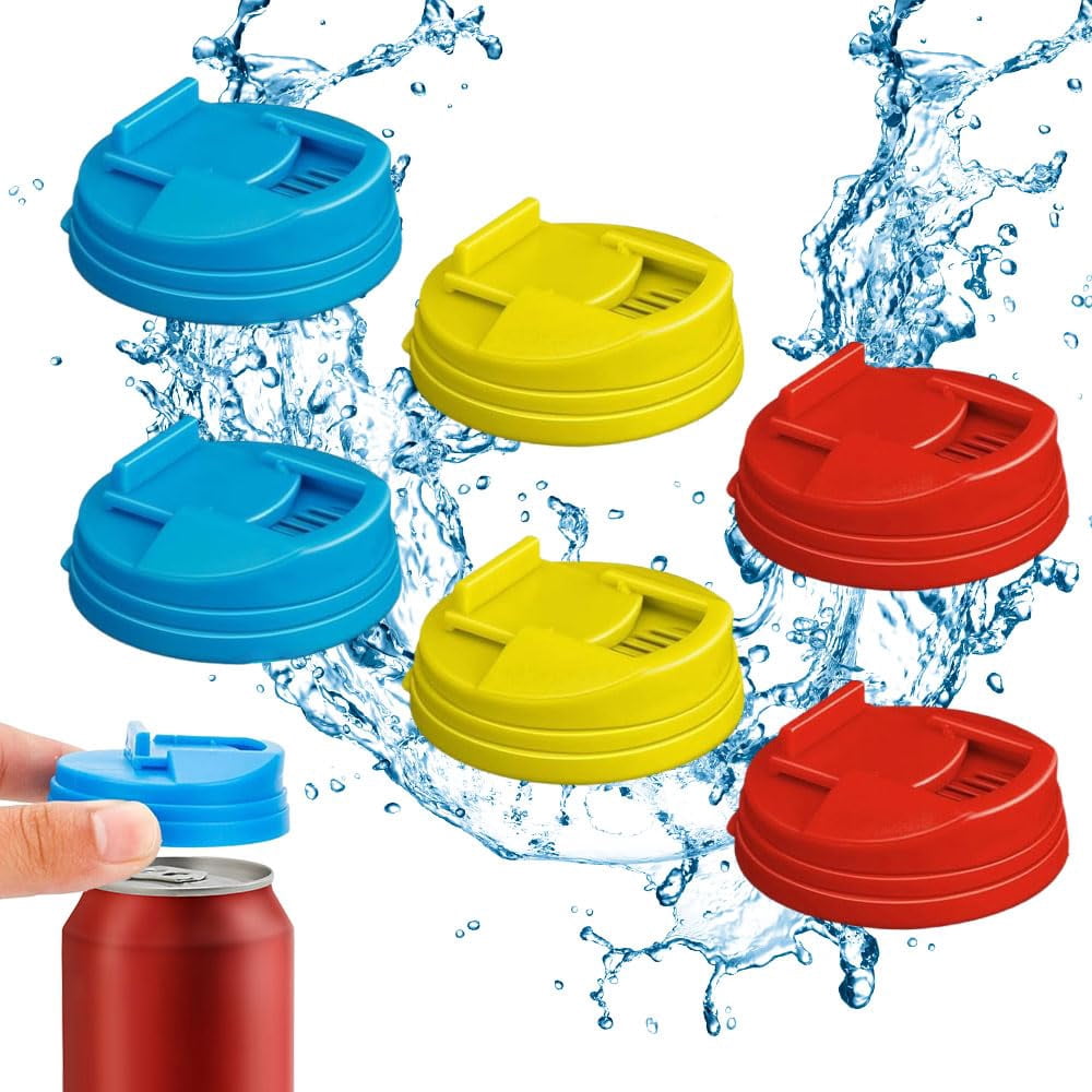 Soda Can Covers, Upgraded Can Covers for Soda Cola Can Lid Covers Round ...