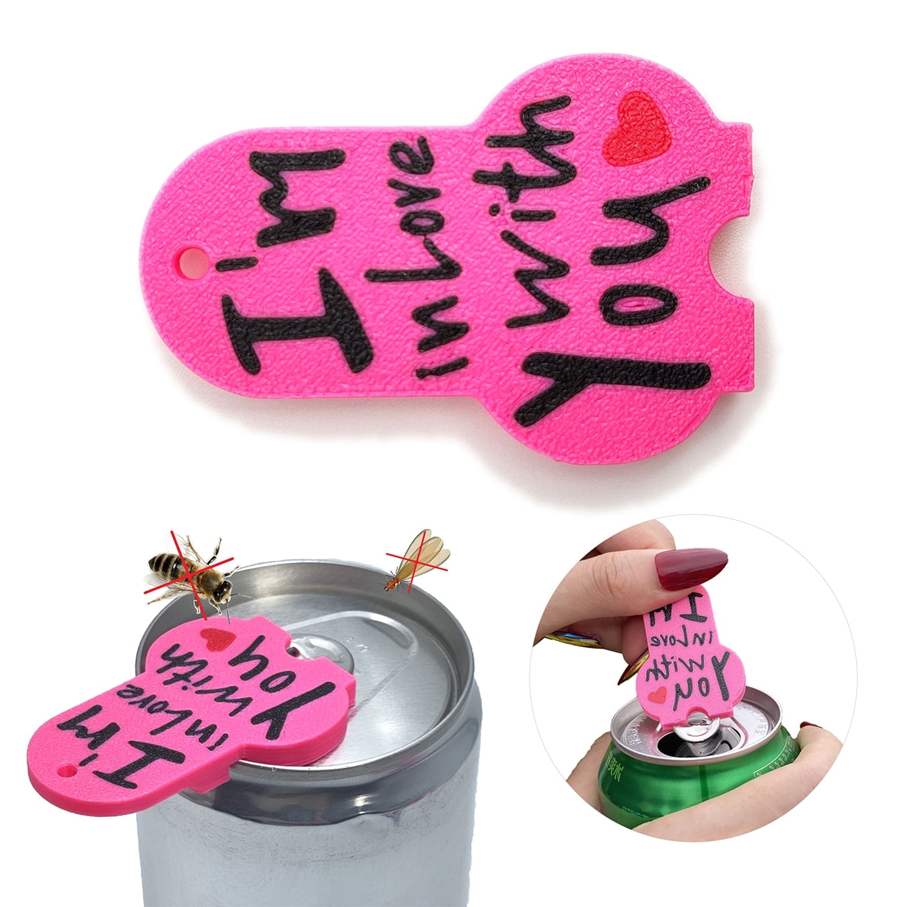 Soda Can Opener Can Cover for Soda Easy Tab Opener and Drink Protector ...