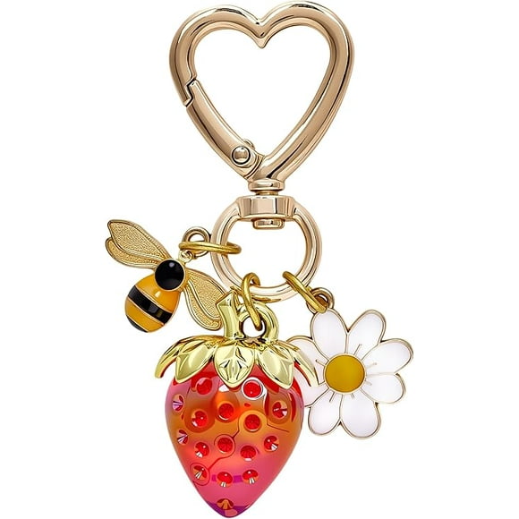 Strawberry Keychain