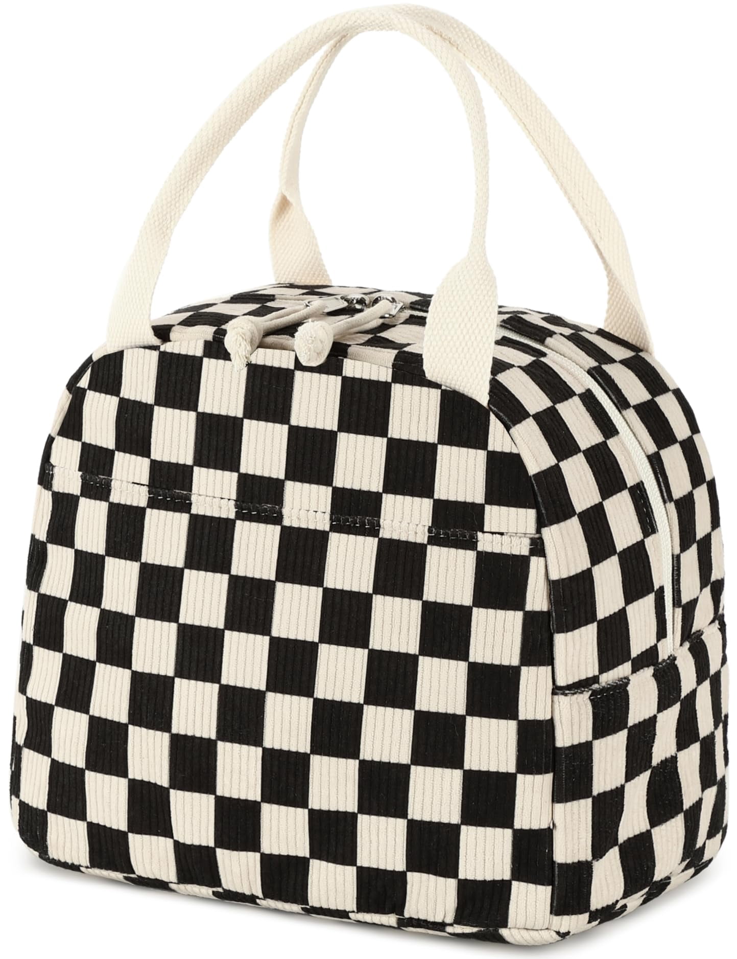 Soda Candy Lunch Bag for Women Men Cute Corduroy Lunch Tote Bags ...