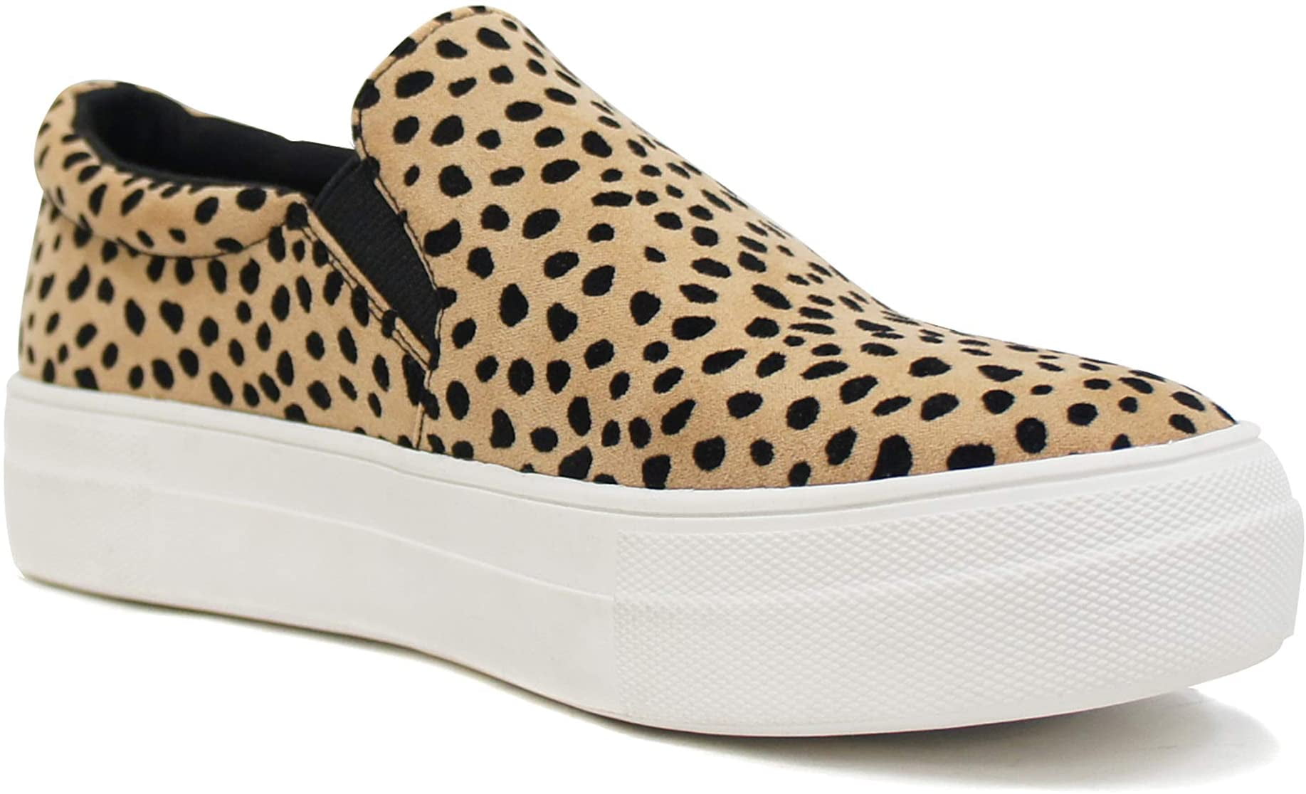 Soda Flat Women Shoes Slip On Loafers Casual Sneakers Memory Foam ...