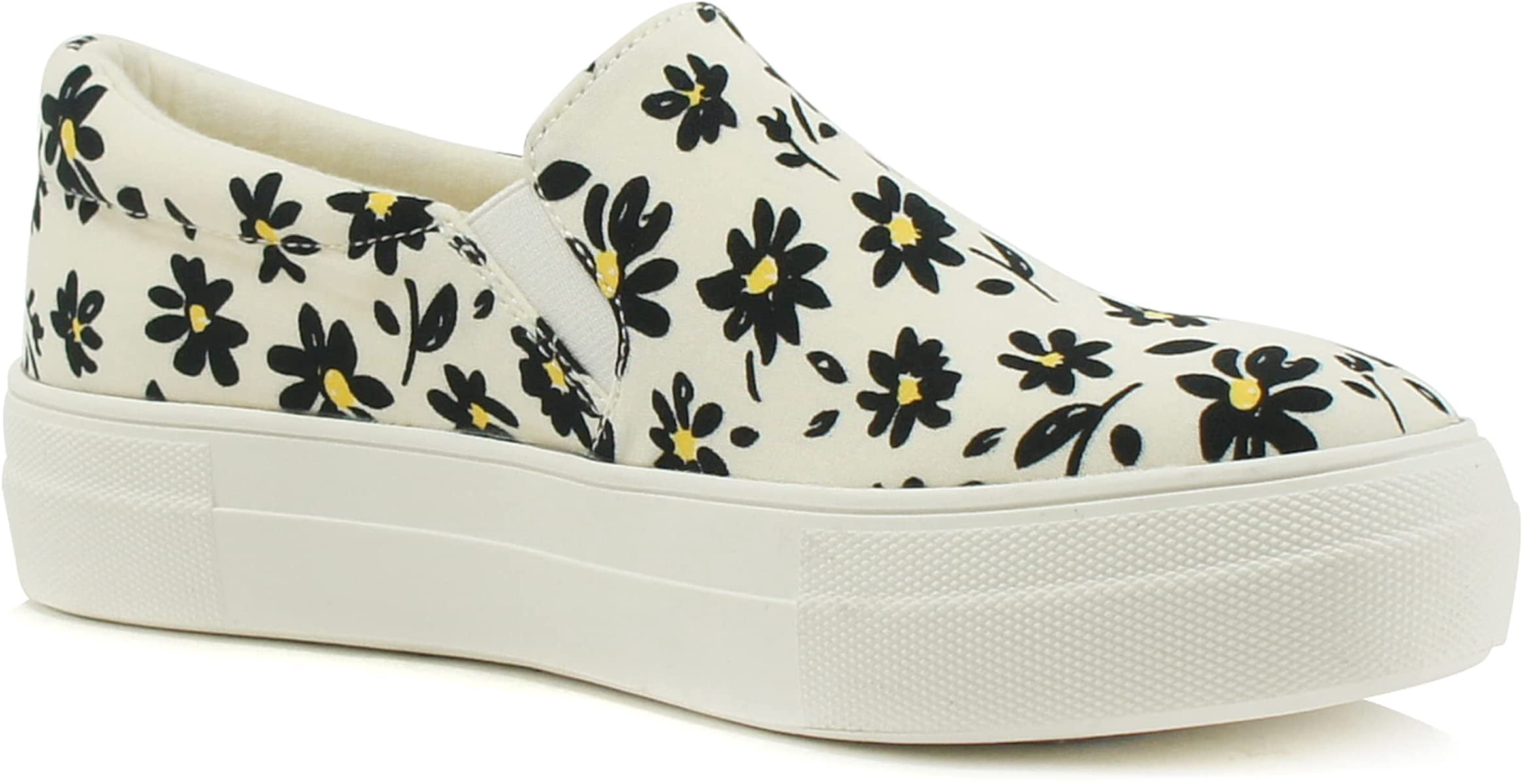 Soda Flat Women Shoes Slip On Loafers Casual Sneakers Memory Foam ...