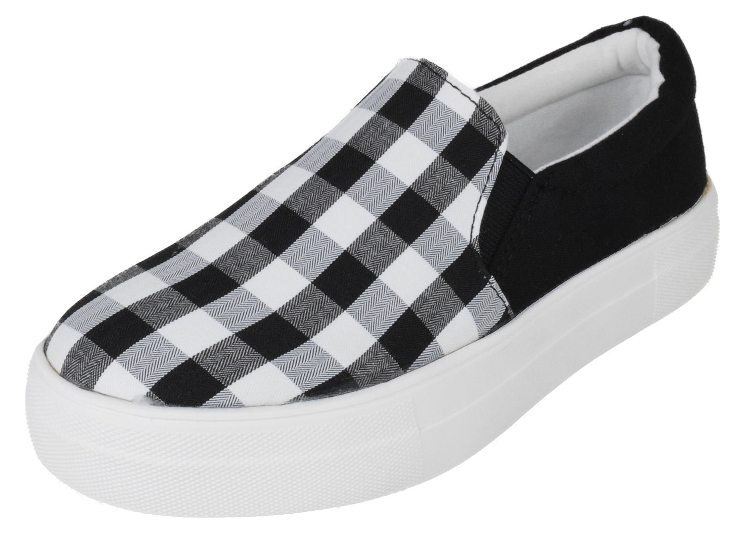 Soda Flat Women Shoes Slip On Loafers Casual Sneakers Memory Foam ...