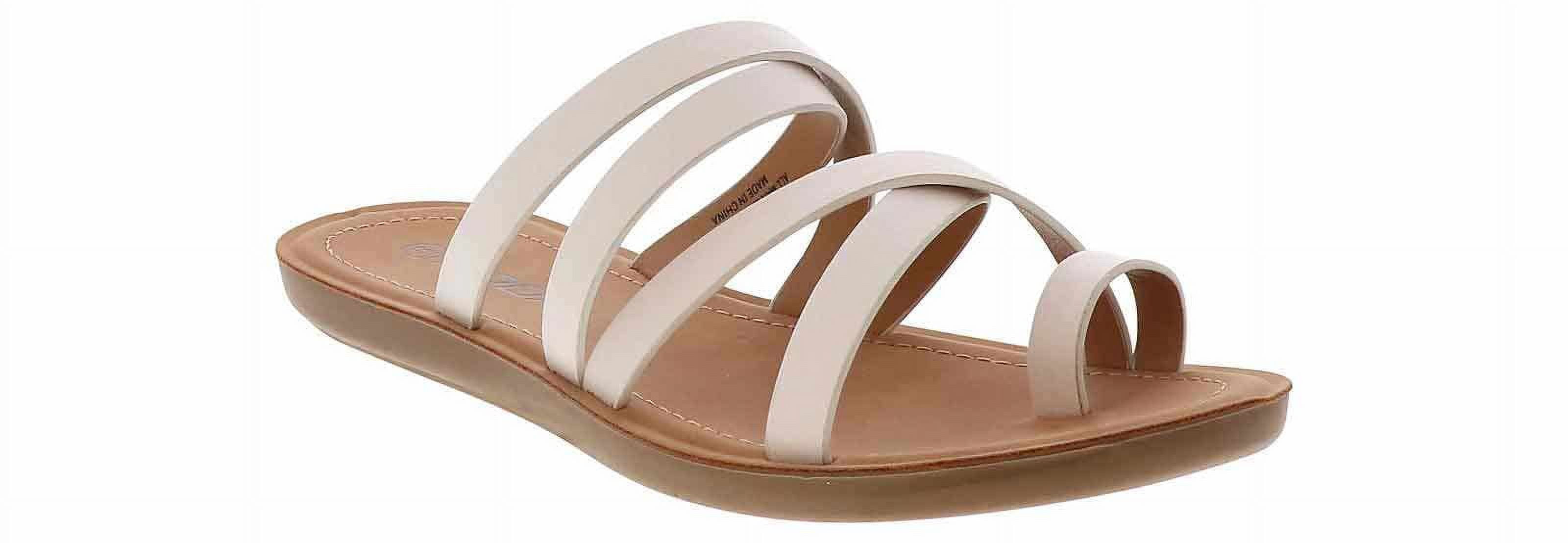 Soda Isabel Sandal | ISABEL-WHITE - Walmart.com