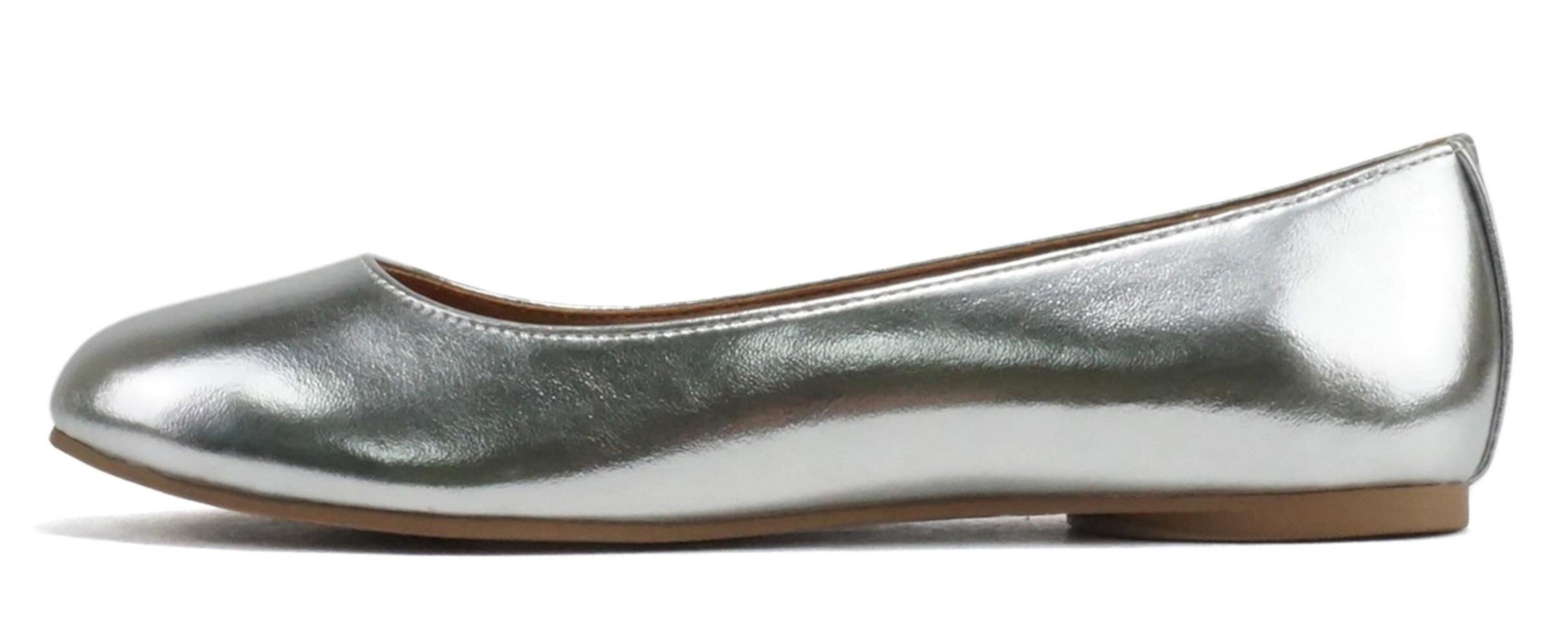 Soda Kreme Comfortable Basic Shoes Women Ballet Flat Round Toe Gel ...