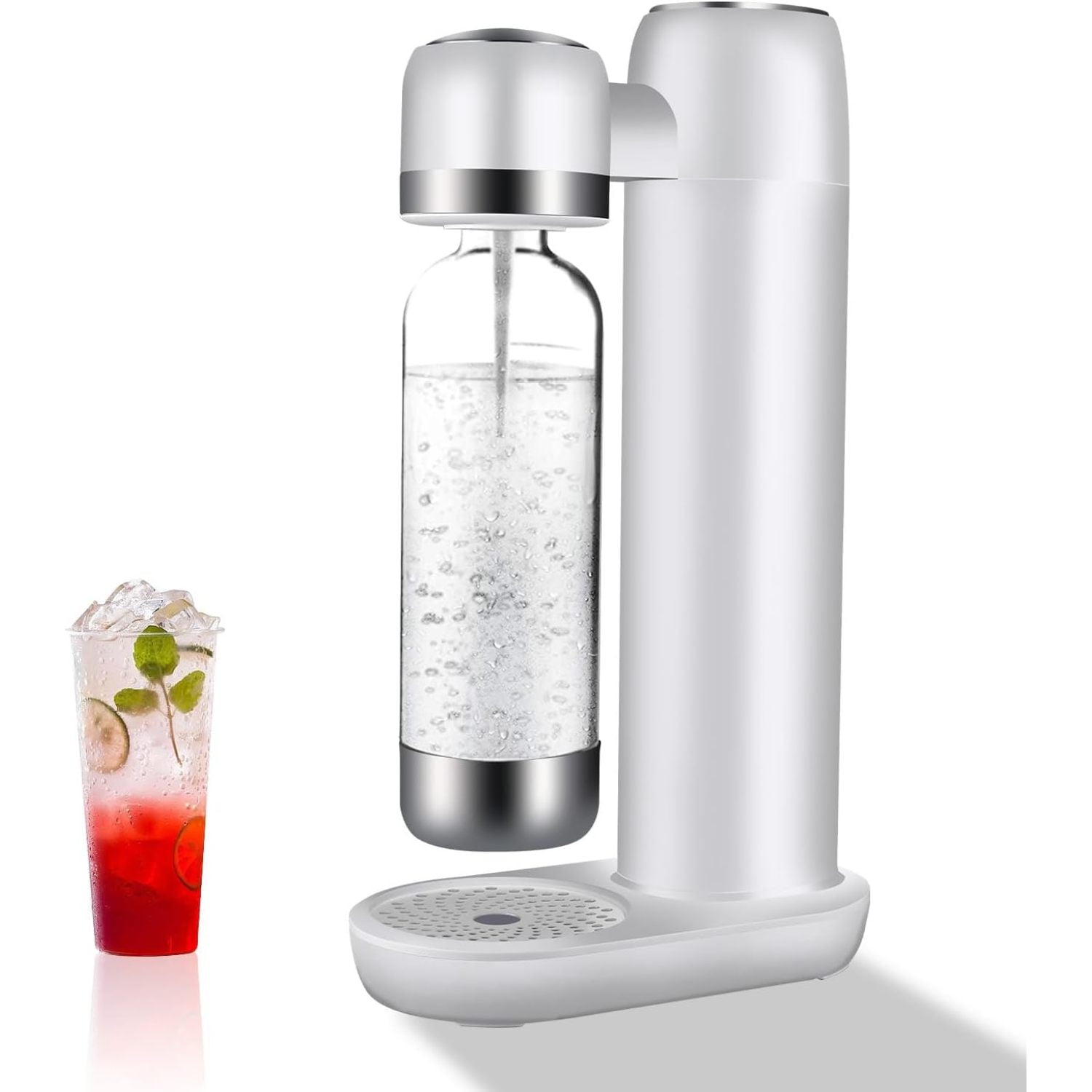 Soda Maker, Soda Streaming Machine for Home, Soda Machine with 1L BPA ...