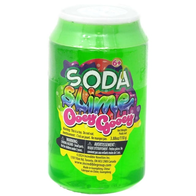 Soda Slime Ooey Gooey Green Slime - Walmart.com