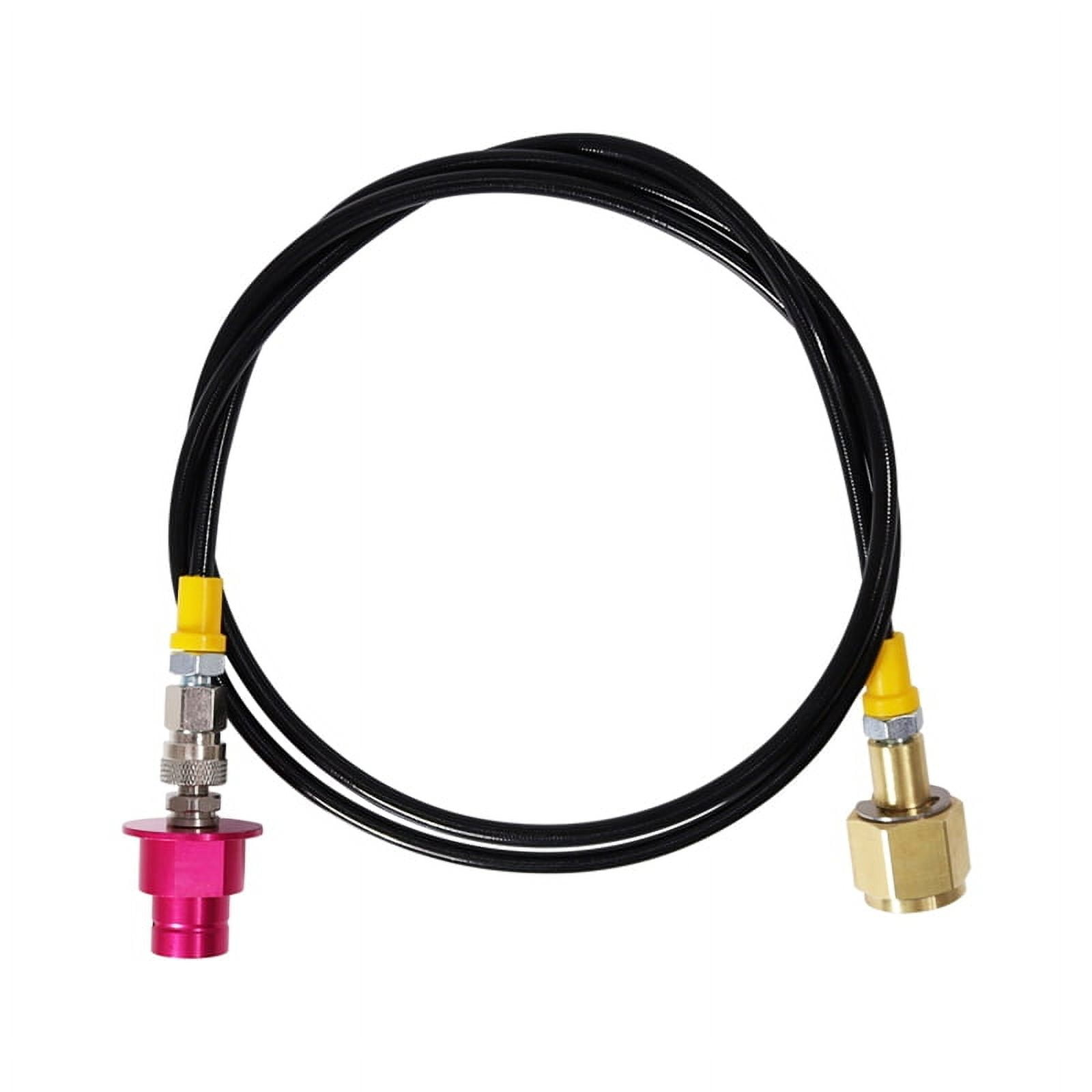 Soda Terra Machine Co2 Adapter Quick Connector Adapter Plastic Hose CGA320 for DUO/TERRA/ART ...