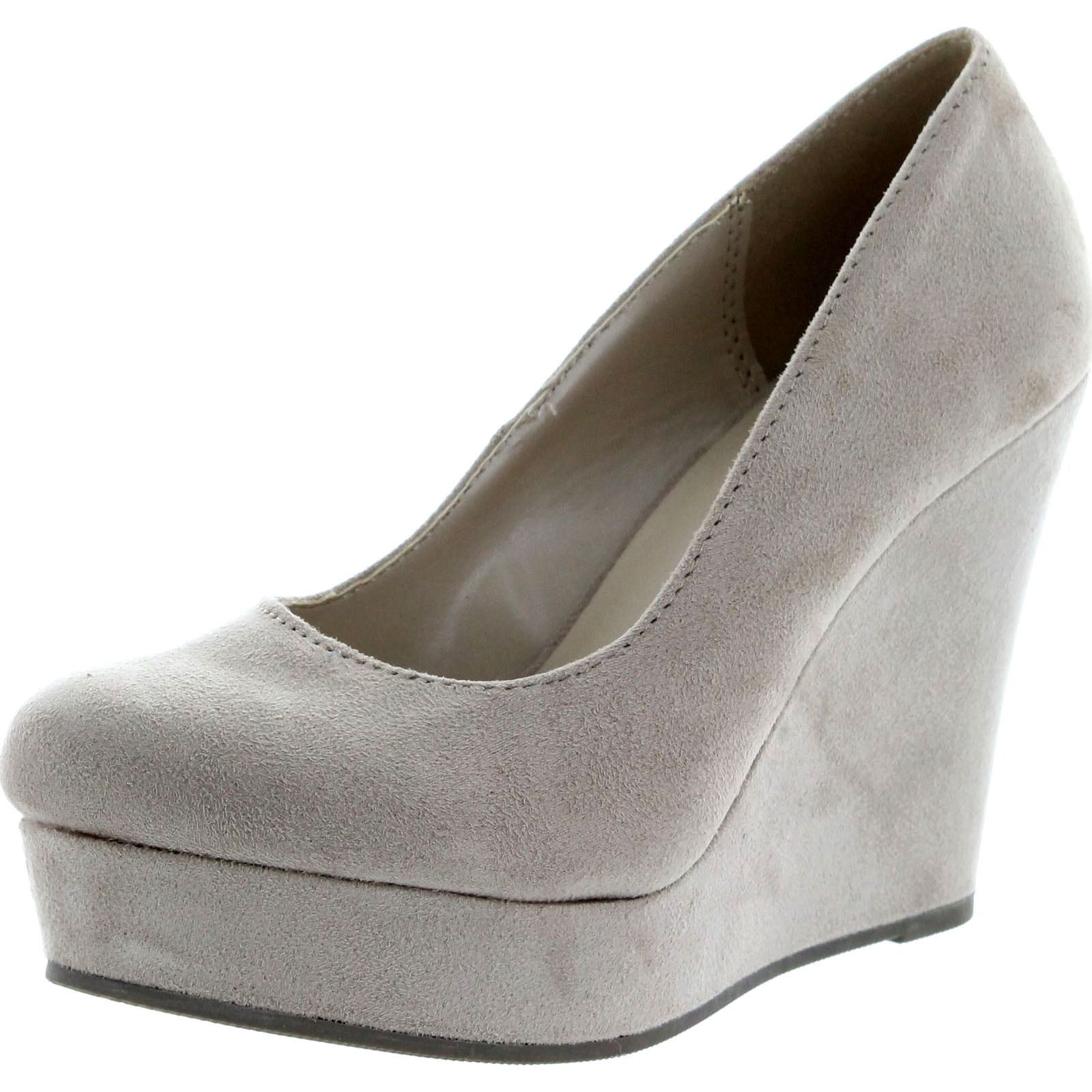 Soda Womens Beer-S Wedge Platform Pumps Shoes - Walmart.com