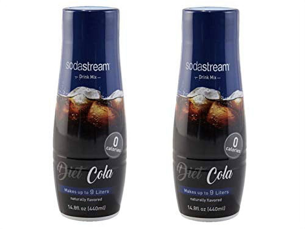 SodaStream 14.8 fl Ounce Diet Cola Syrup- Twin Pack - Walmart.com