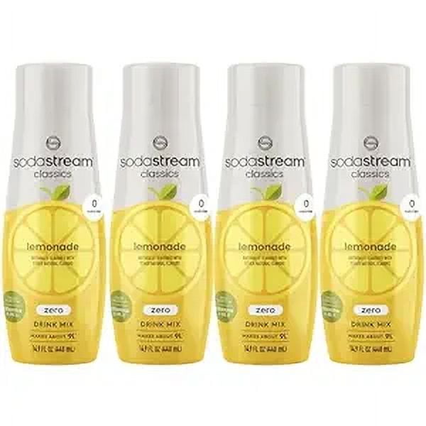 SodaStream 440 ml Homestyle Lemonade Zero Calorie Drink Mix (Case of 4 ...