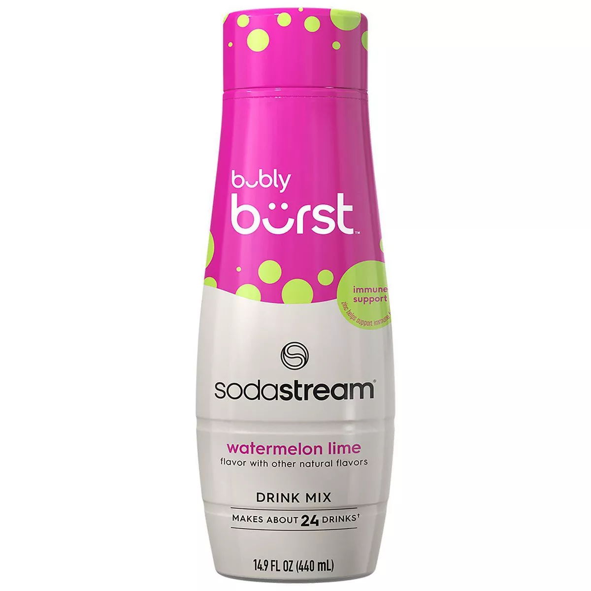 SodaStream Bubly Burst Watermelon Lime Flavor Mix - Walmart.com