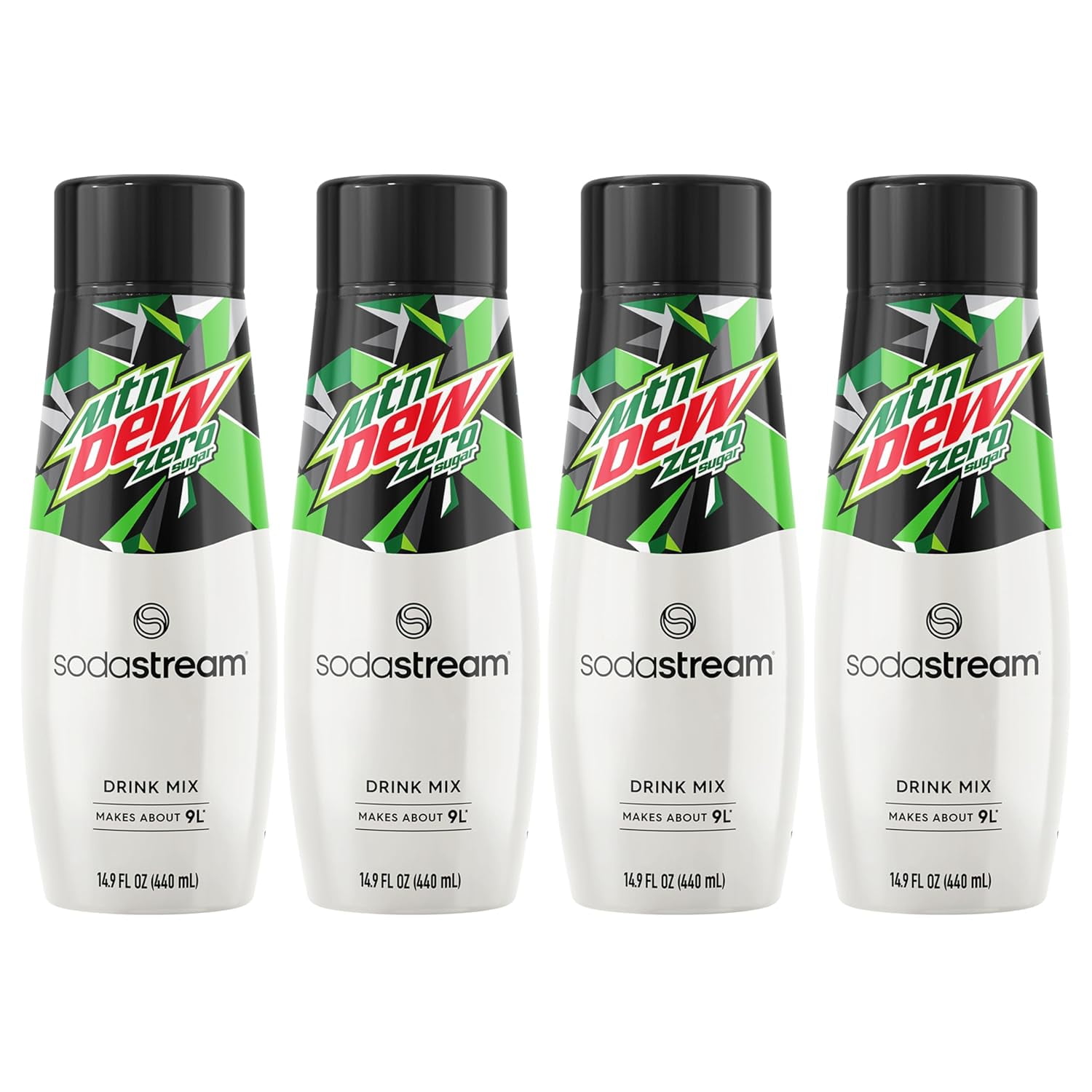 SodaStream - Mountain Dew Zero Sugar Drink Mix | For Sparkling Water ...